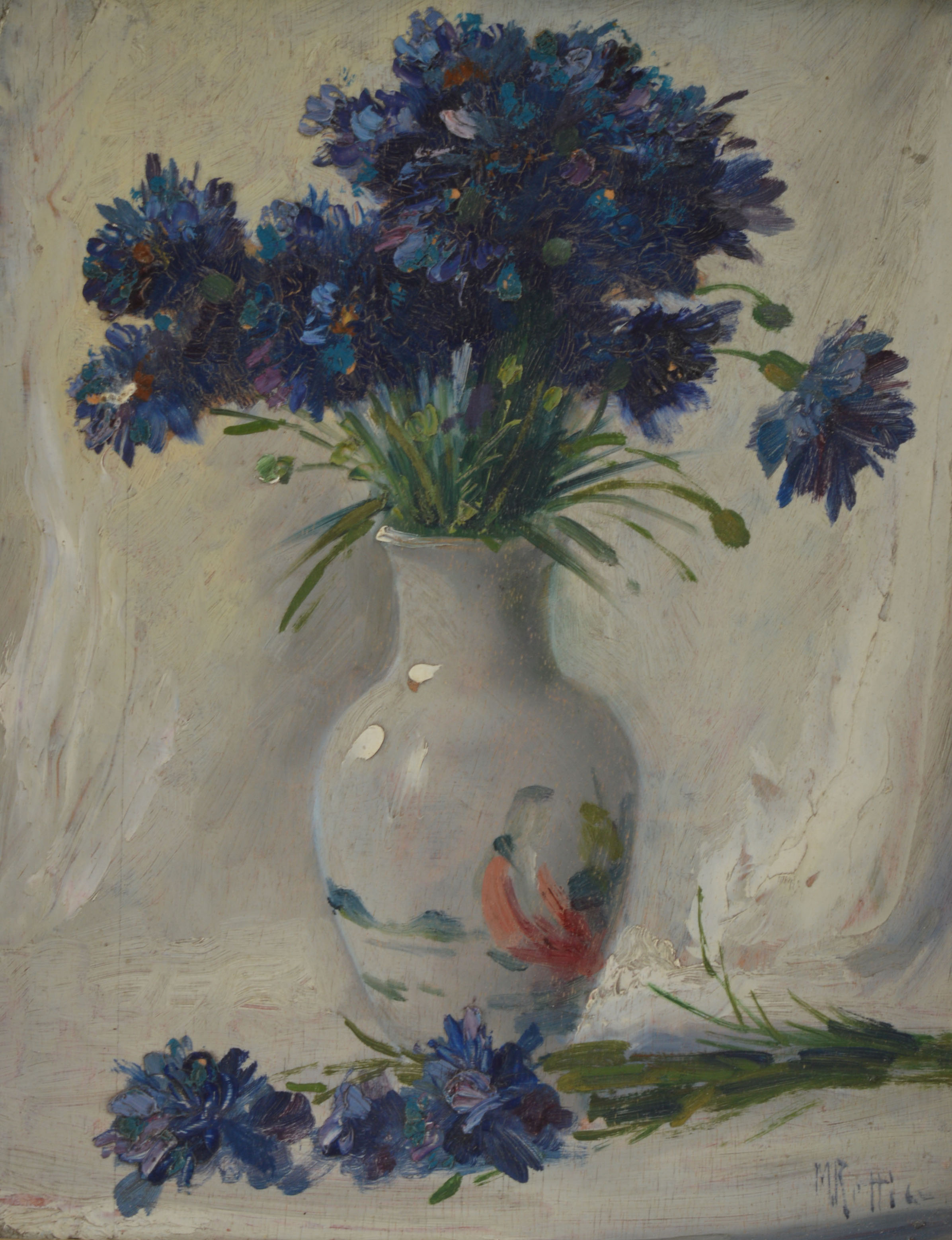 Original Martin Rettig Oil on Board Painting | EBTH