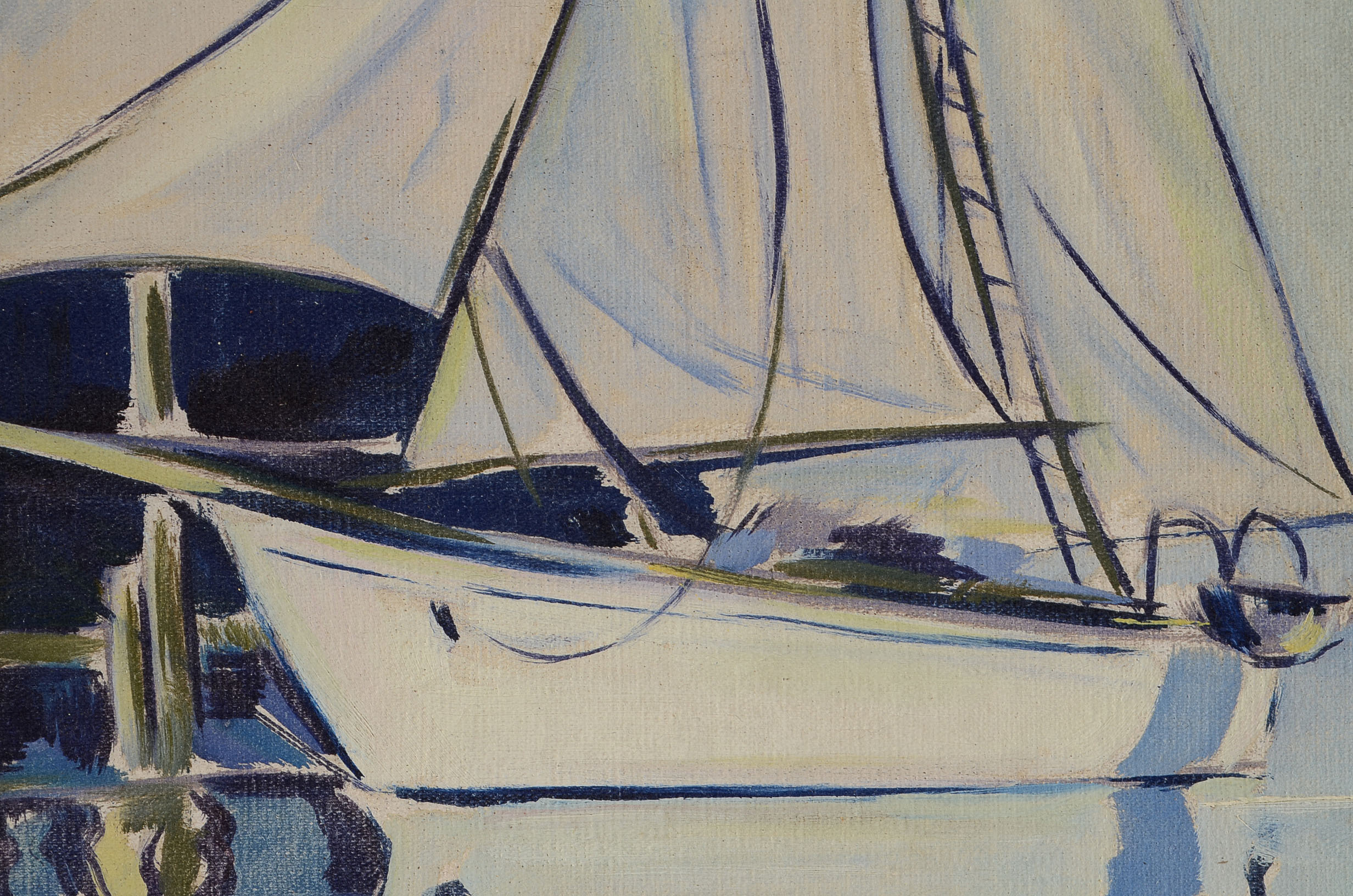 Original Robert Bliss Oil on Canvas Painting | EBTH