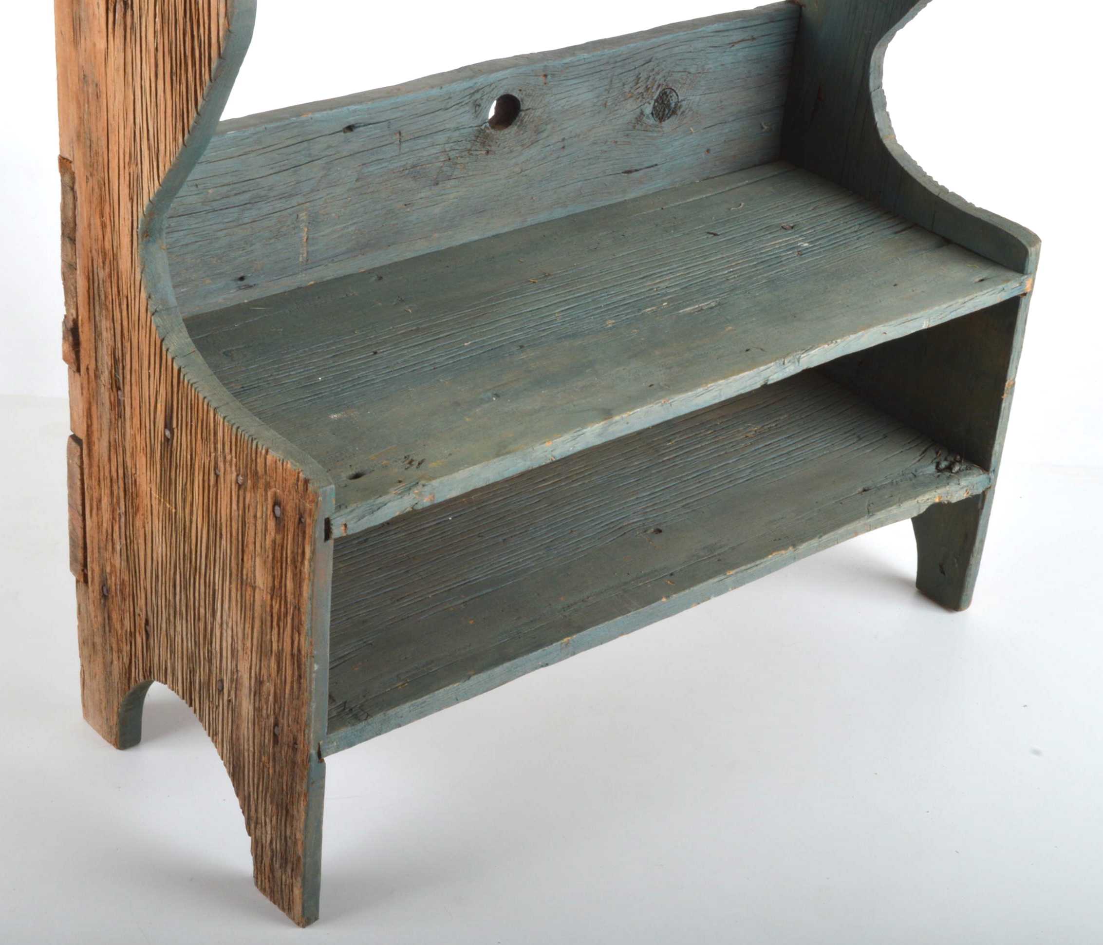 Early 19th Century Wood Crock Bench | EBTH