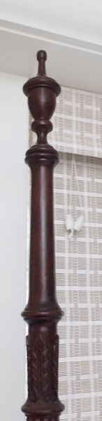 Ethan Allen Charleston Style Queen Size Four Poster Rice Bed | EBTH