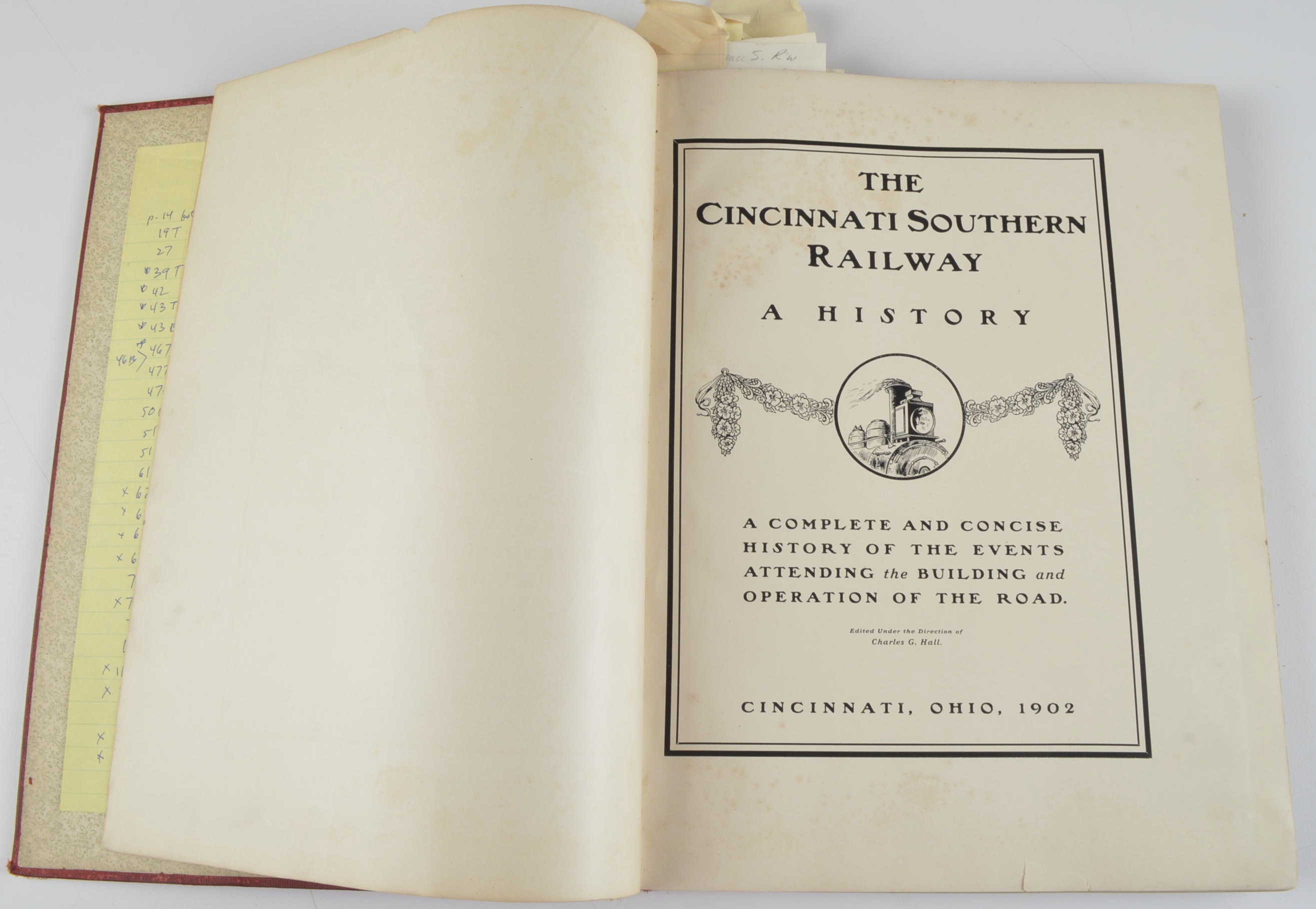 1902 Railway History Book | EBTH