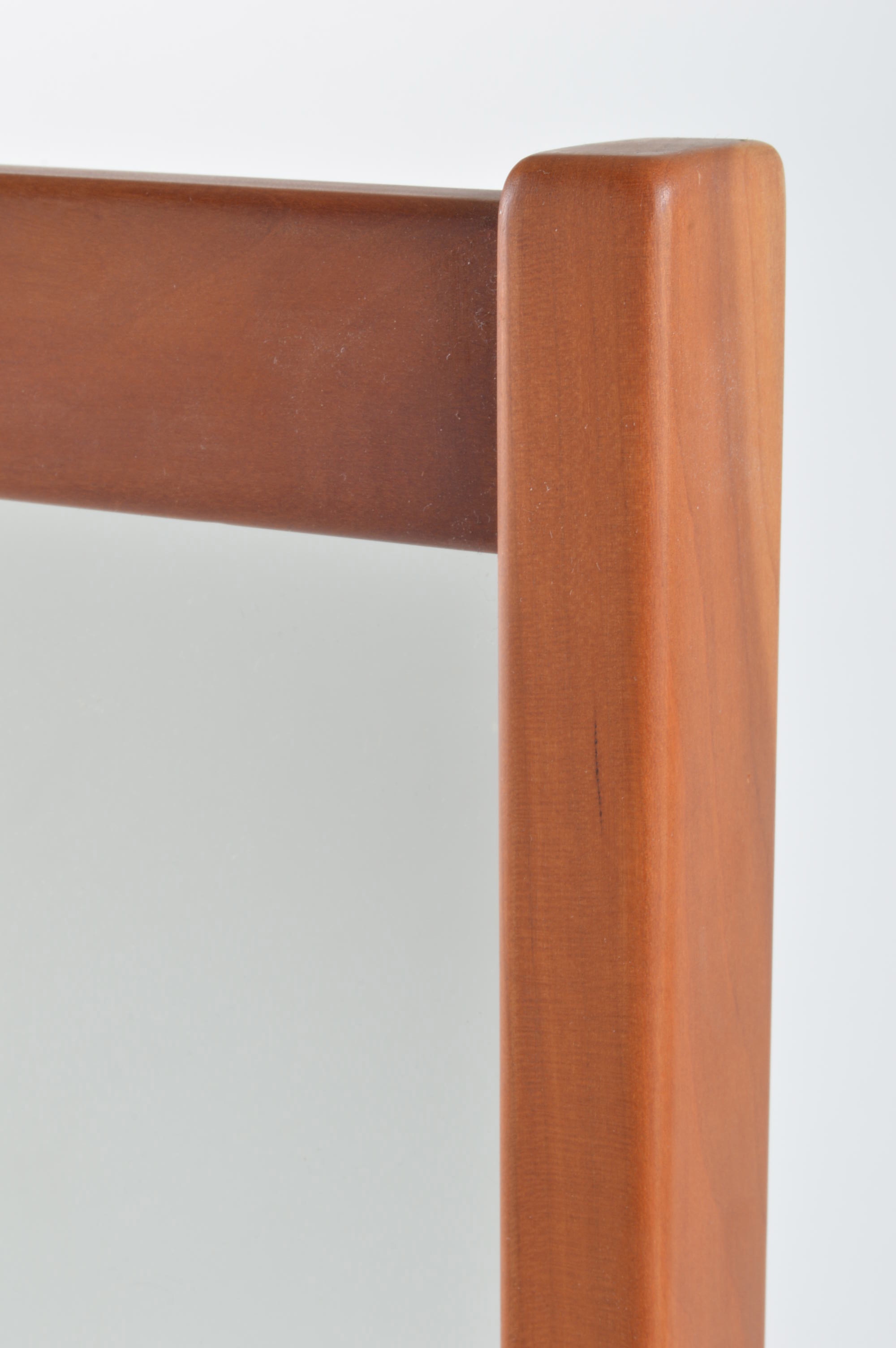 Lovely Teak Wood Framed Mirror | EBTH