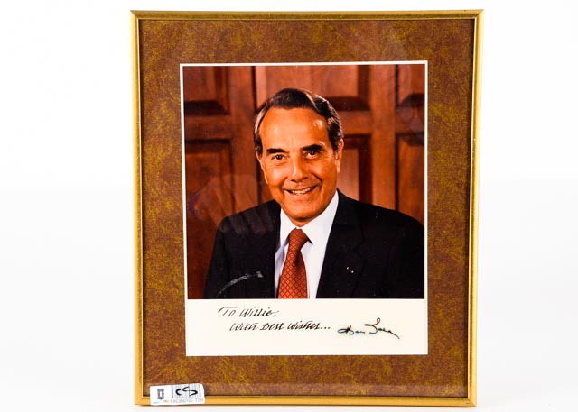 Framed Signed Photo Portrait of Bob Dole | EBTH