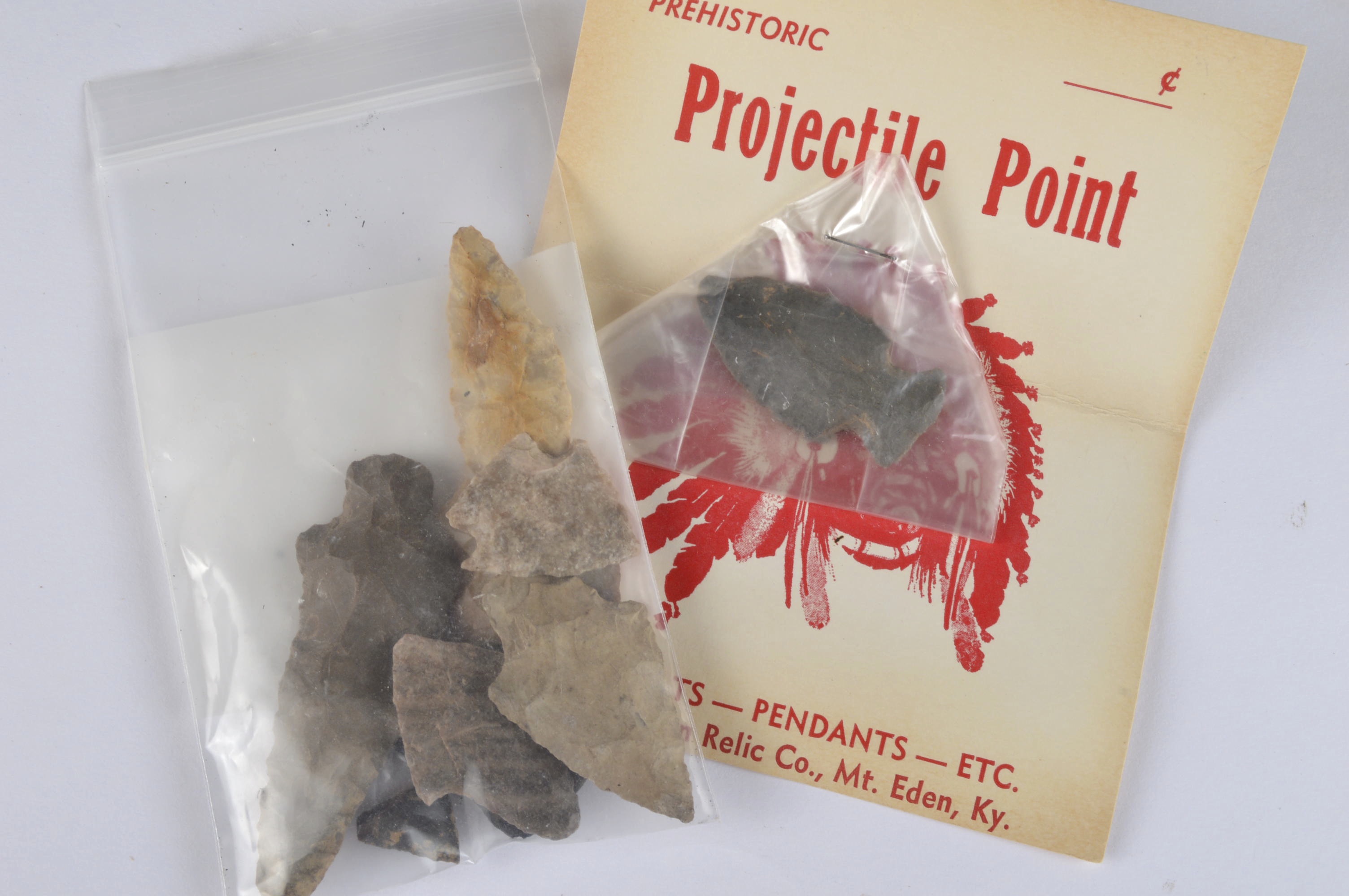 Collection of Complete Native American Stone Points | EBTH