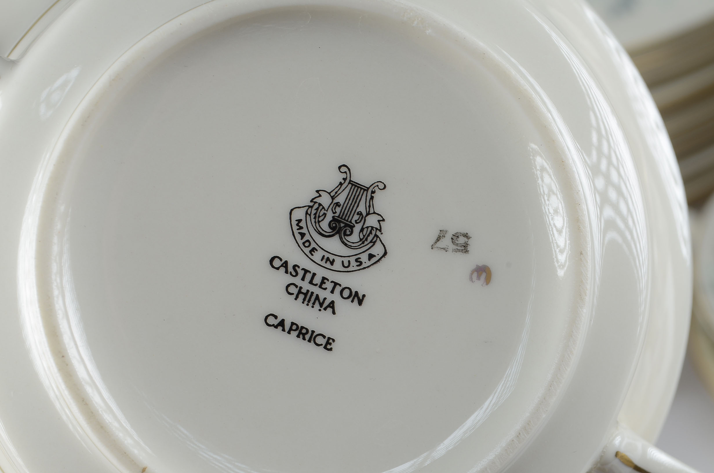 Vintage Castleton China Set of Twelve | EBTH