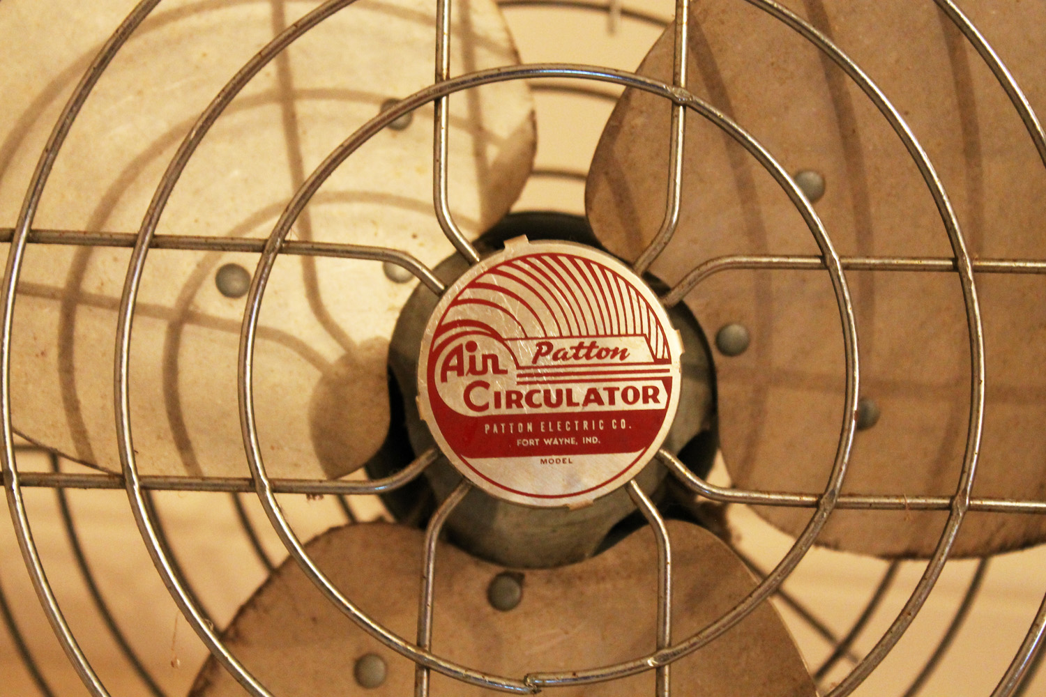 Vintage Industrial Metal Patton Air Circulator Floor Fan | EBTH