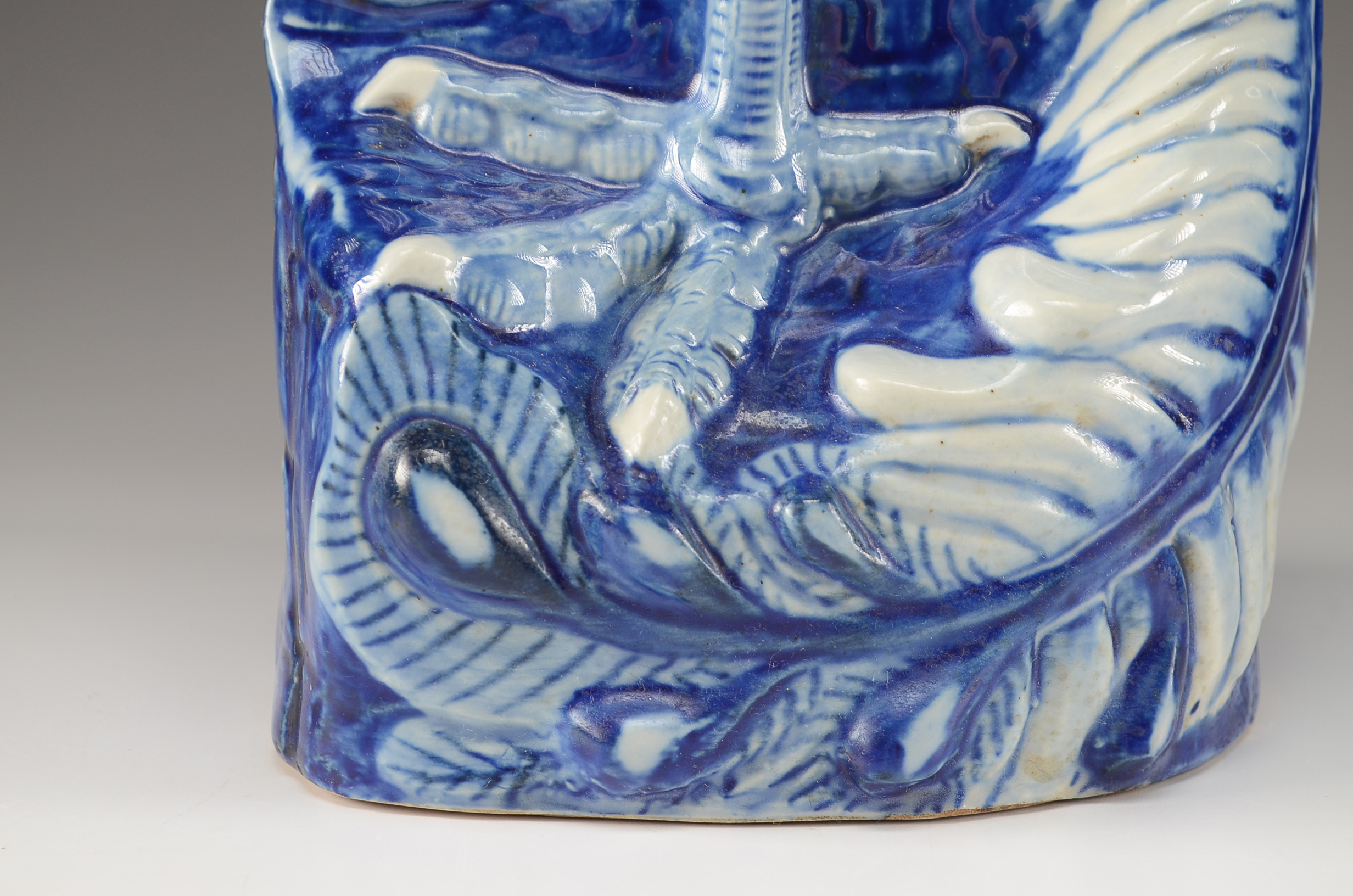 Pair of Large Ceramic Peacock Figurines | EBTH