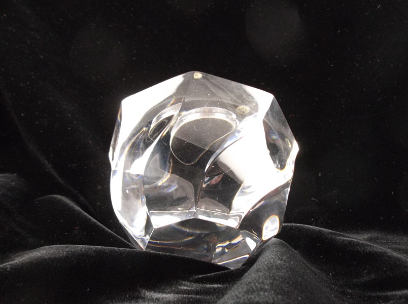 Orrefors Crystal "Residence" Clock | EBTH