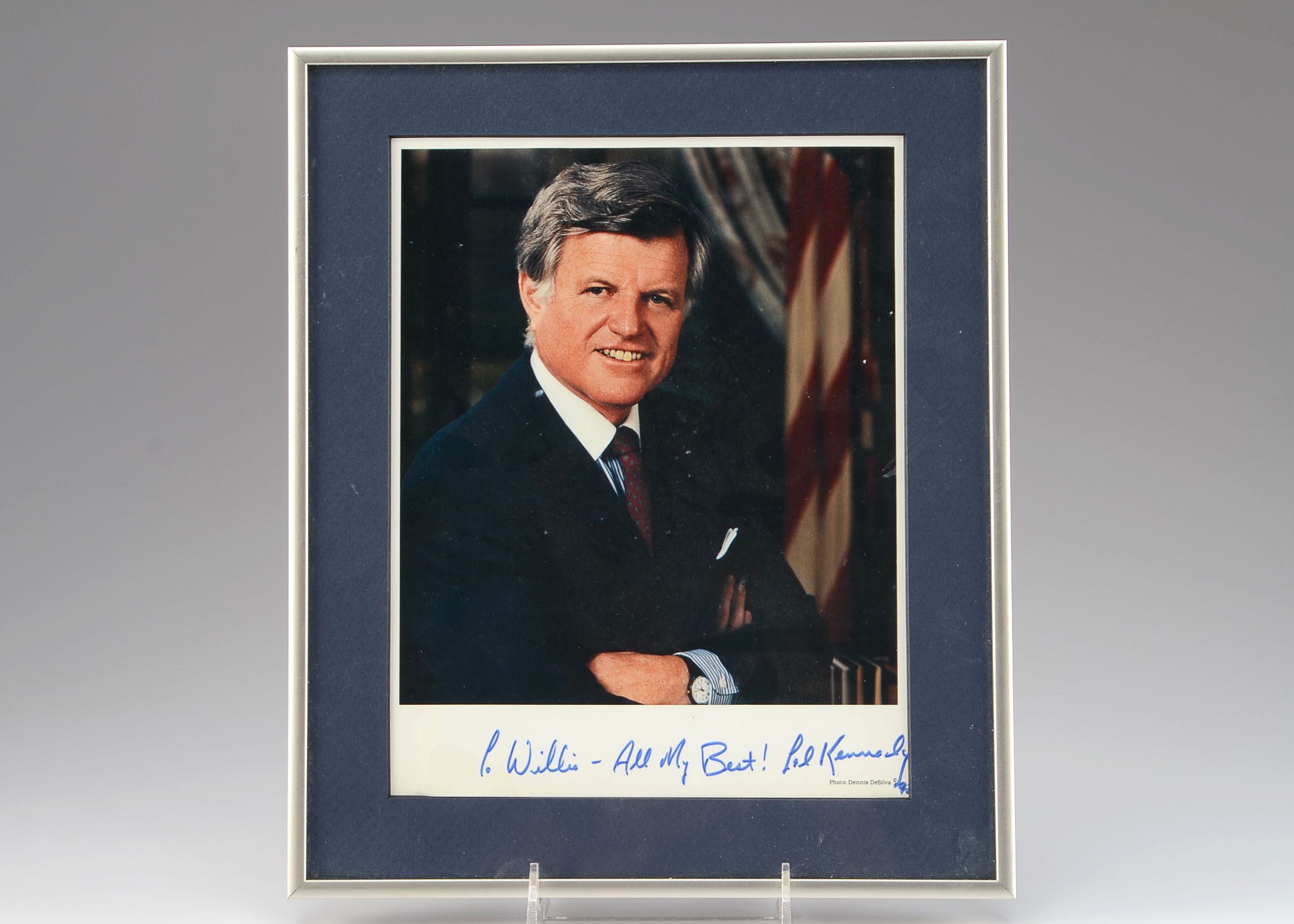 Ted Kennedy Signed Picture | EBTH