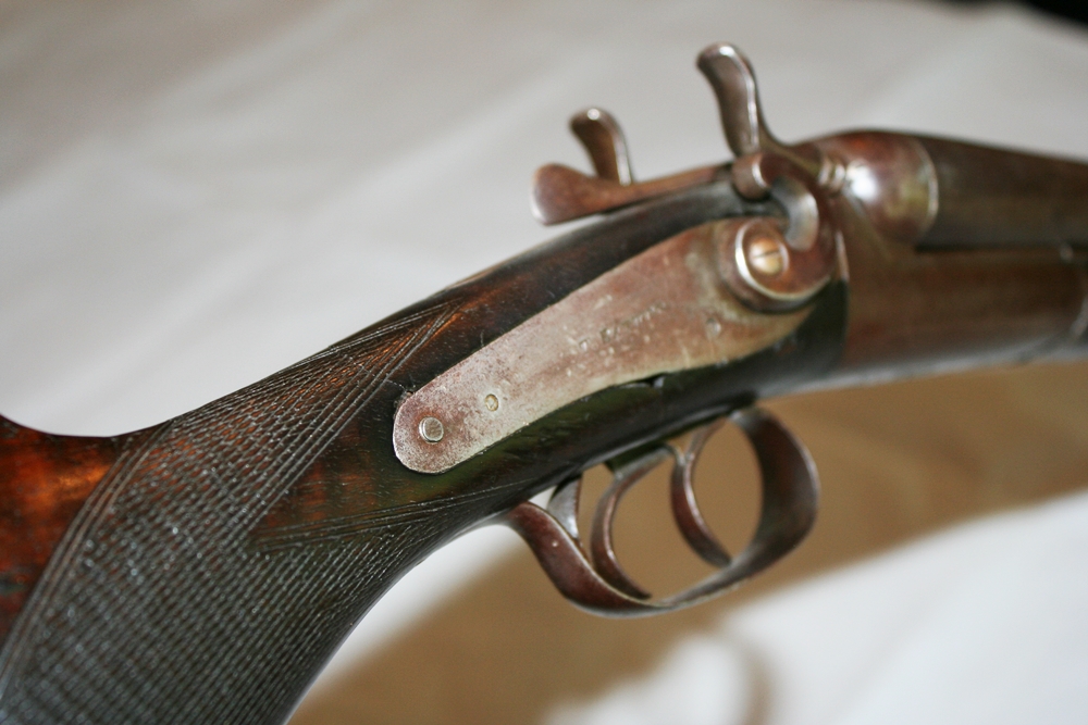 T. Barker Double Barrel Shotgun : EBTH