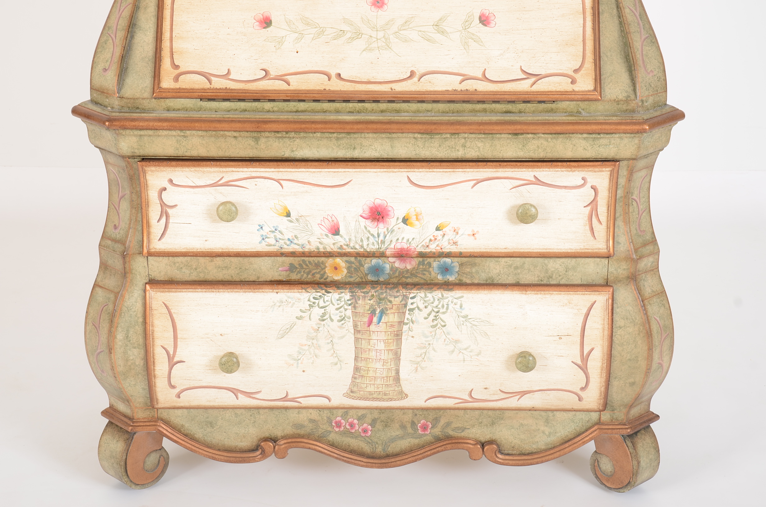 Hand-Painted Secretary by Horchow | EBTH