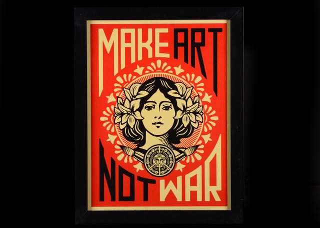 Shepard Fairey Poster | EBTH