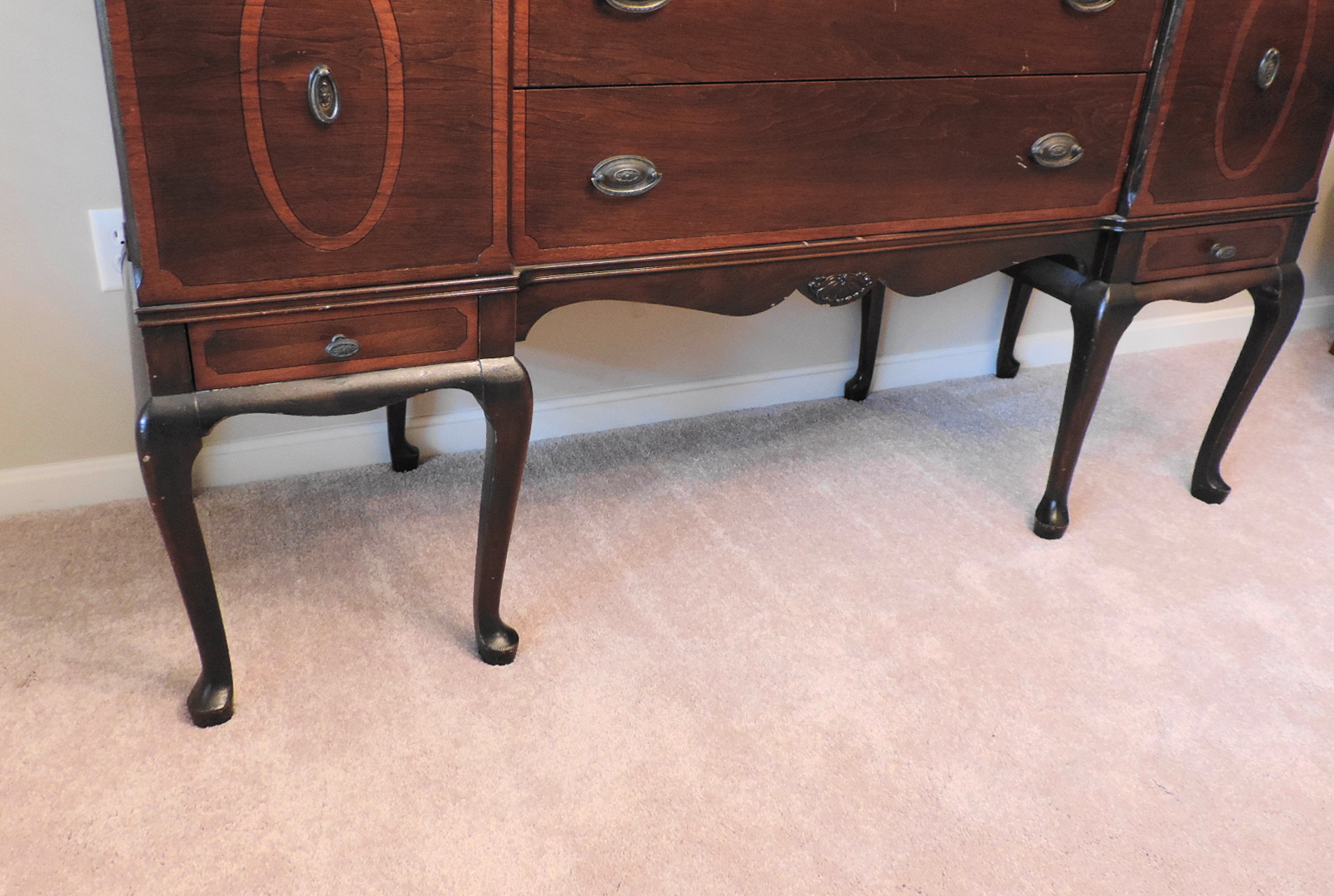 1920s Mahogany Sideboard | EBTH