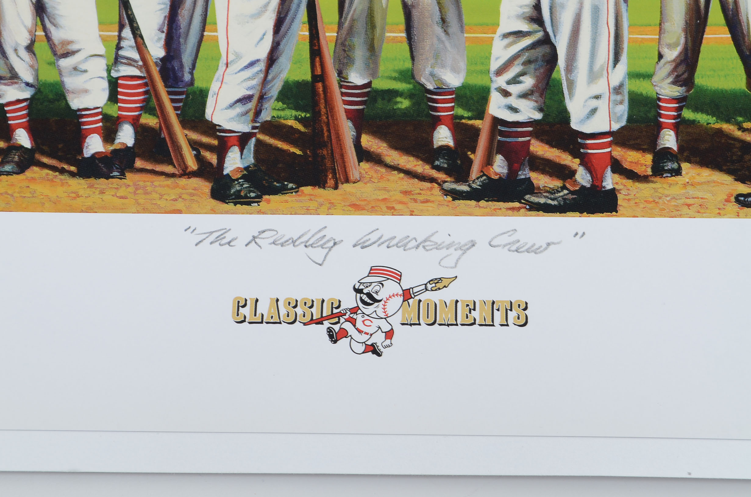 Cincinnati Reds Signed Lithograph | EBTH