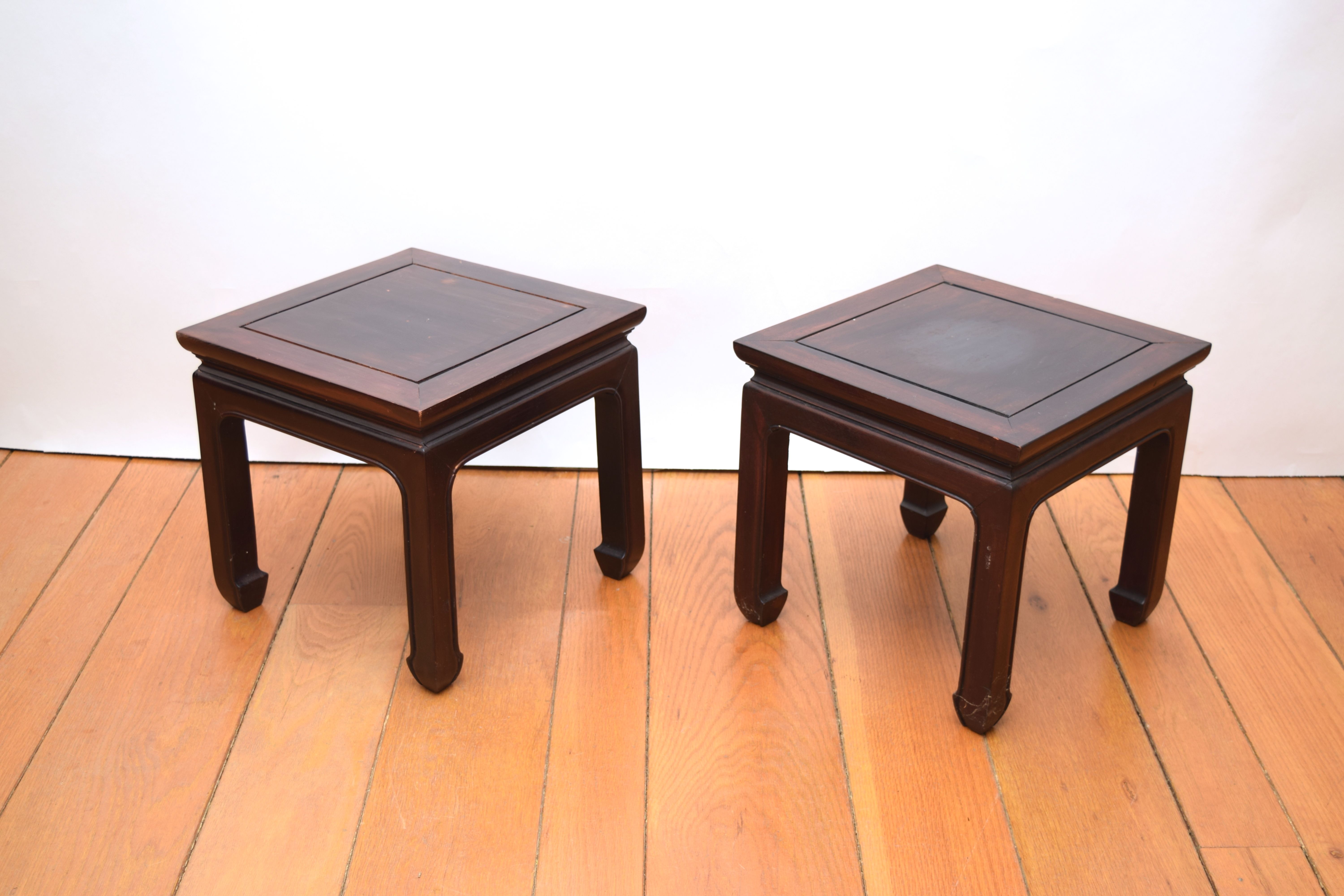 Pair of Replica Ming Dynasty Style Tables | EBTH