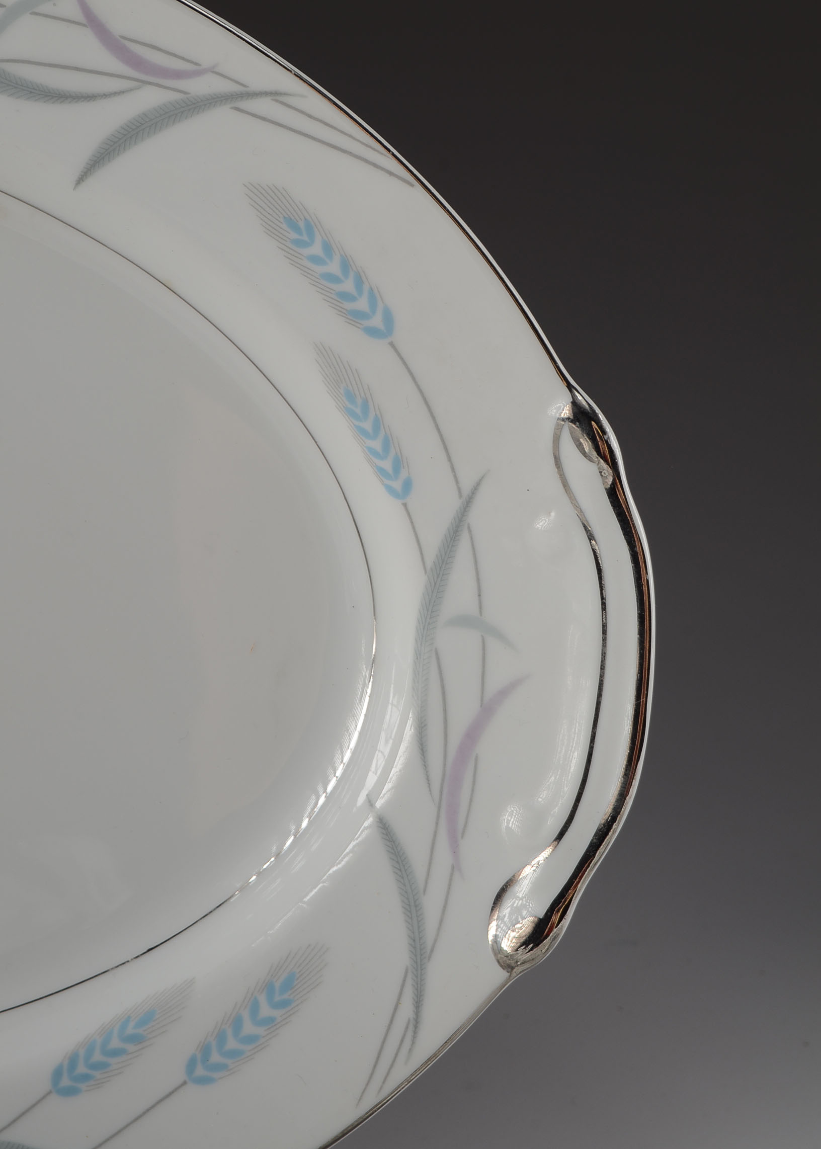 Valmont China Ten Piece Serving Dishes in "Royal Wheat" pattern | EBTH