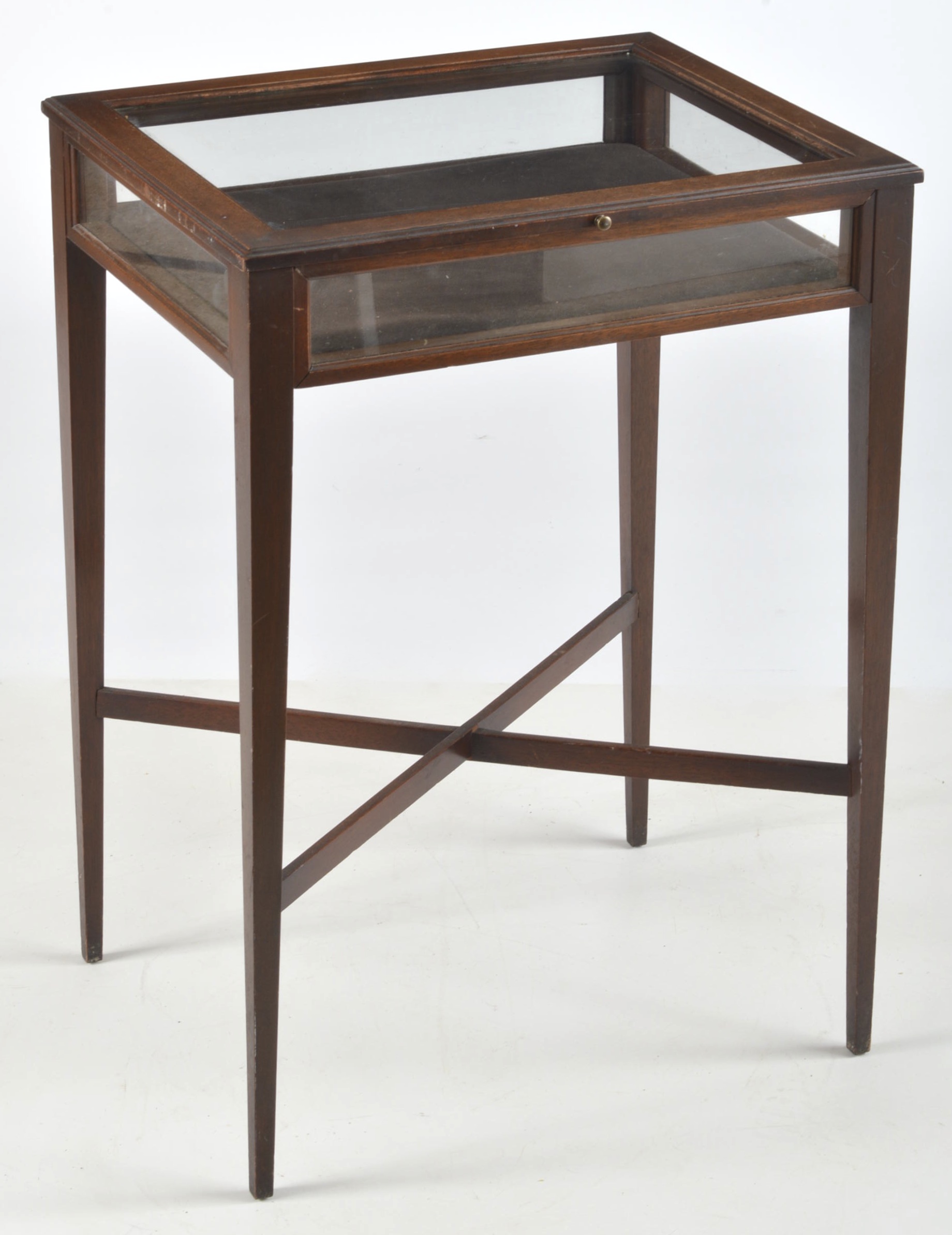 Mahogany Shadow Box Table | EBTH