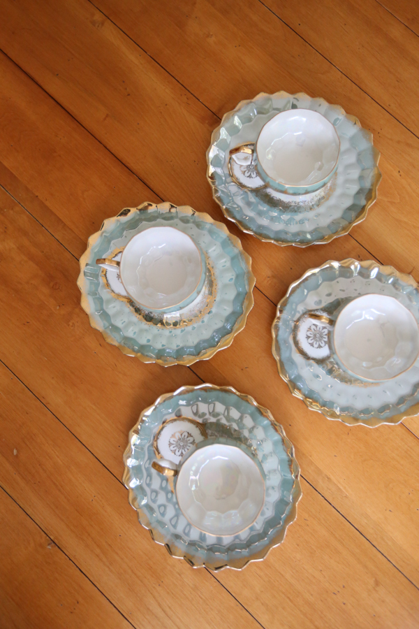 Four Royal Halsey Snack Sets | EBTH