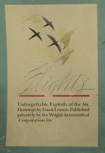 1928 L/E Portfolio of Frank Lemon's Aeronautical Illustrations | EBTH