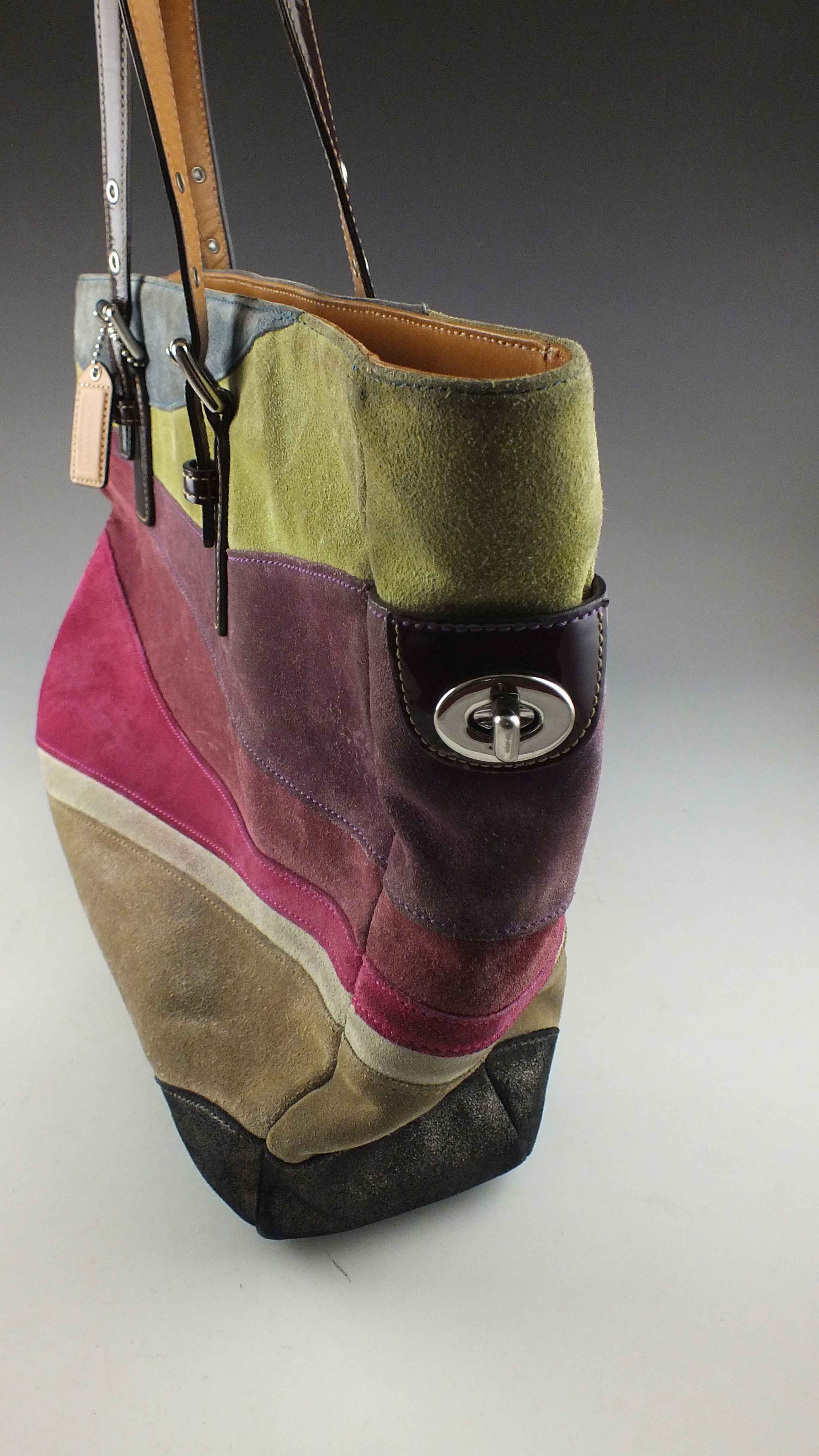 Coach Suede Handbag | EBTH