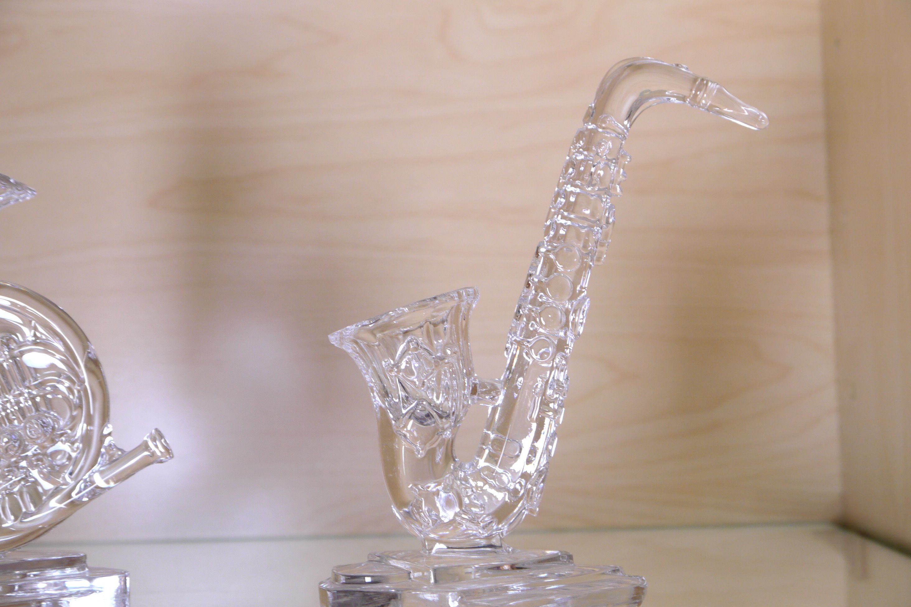 Collection of Glass Musical Instrument Figurines | EBTH