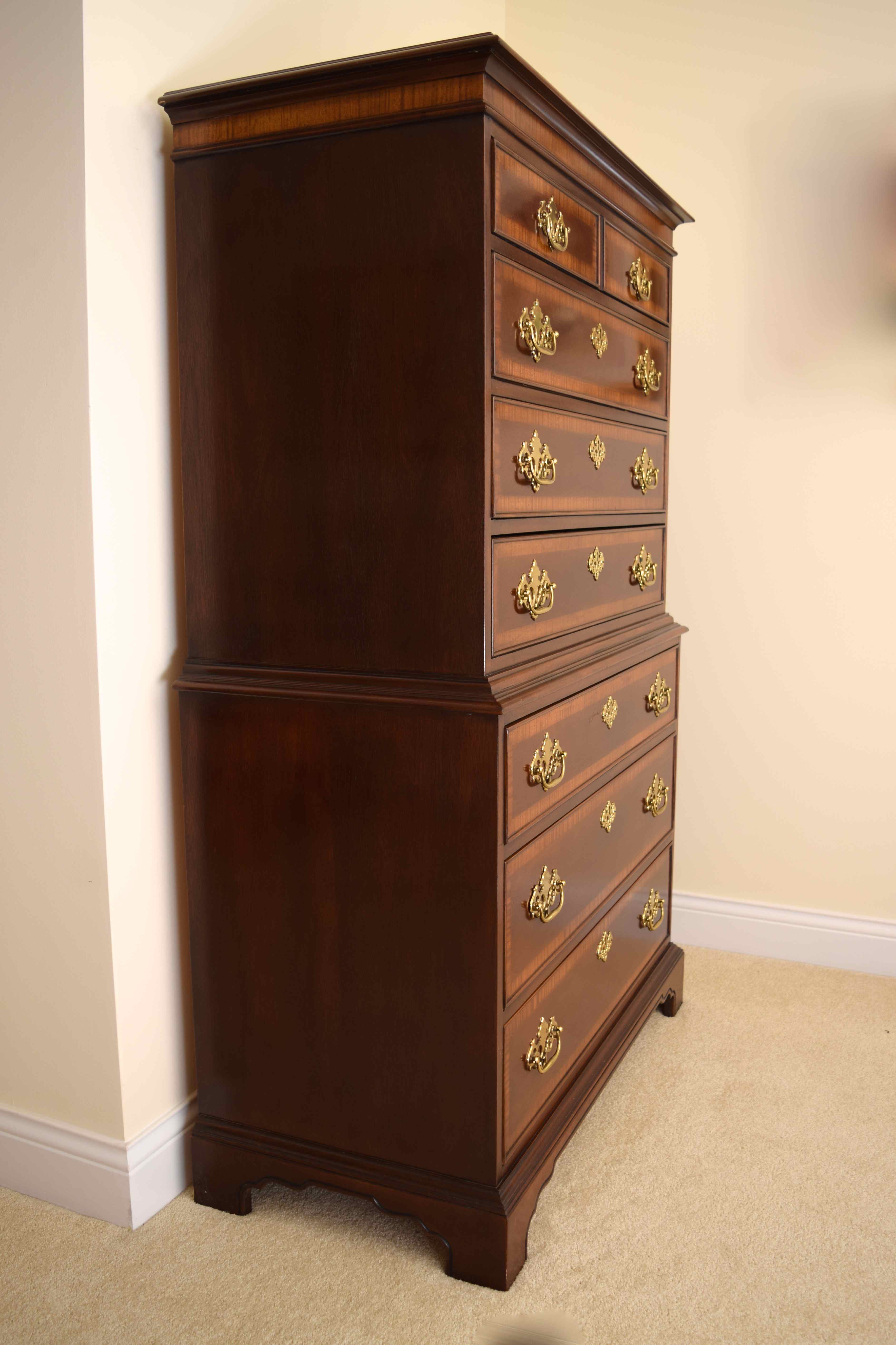 Drexel Chest on Chest of Drawers | EBTH