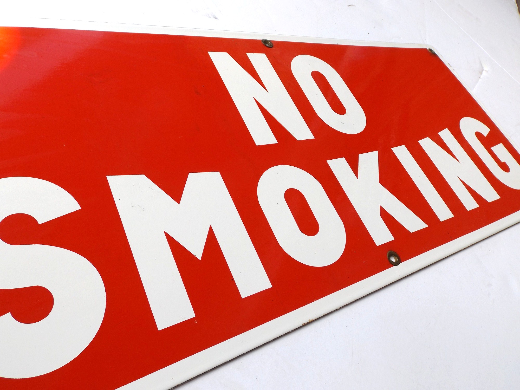 'No Smoking' Metal Sign | EBTH