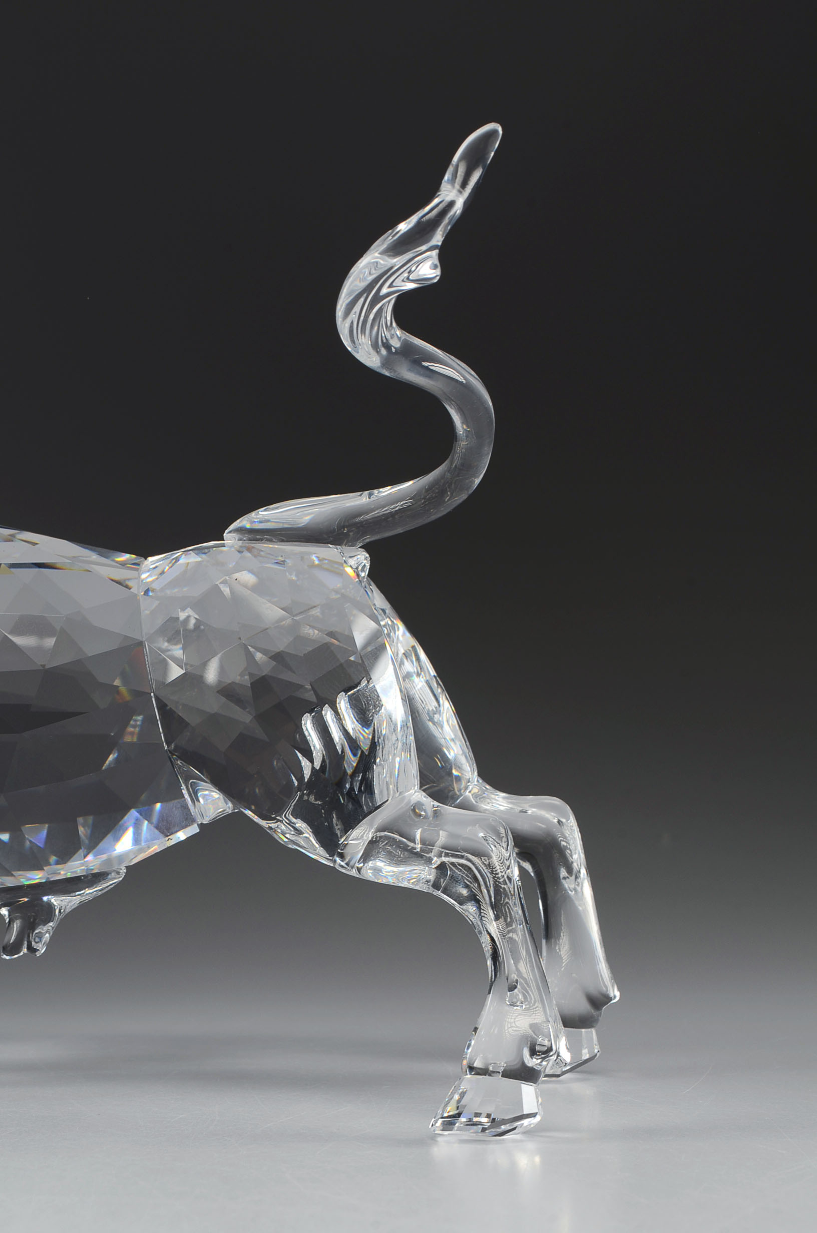 Numbered Limited Edition Swarovski Crystal Bull Statue | EBTH