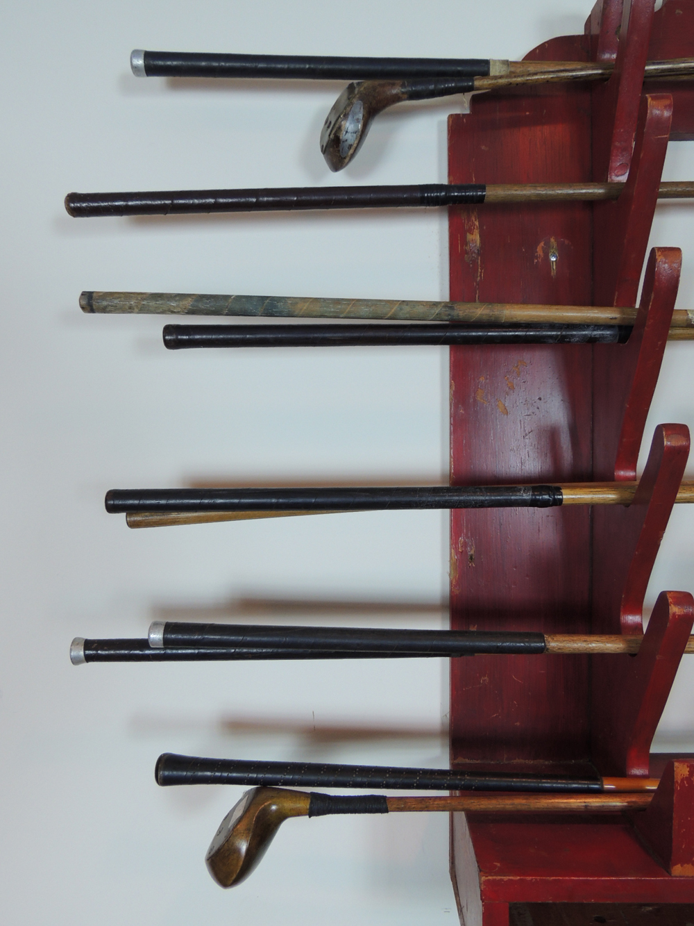 Eleven Vintage Wooden Shaft and Bamboo Golf Clubs | EBTH