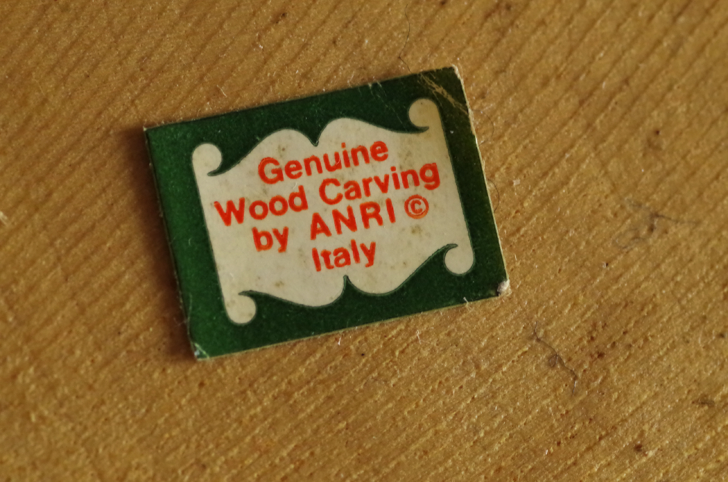 ANRI Hand-Carved Italian Nativity Creche Set | EBTH