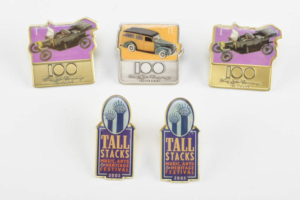 Grouping of Commemorative Pins | EBTH