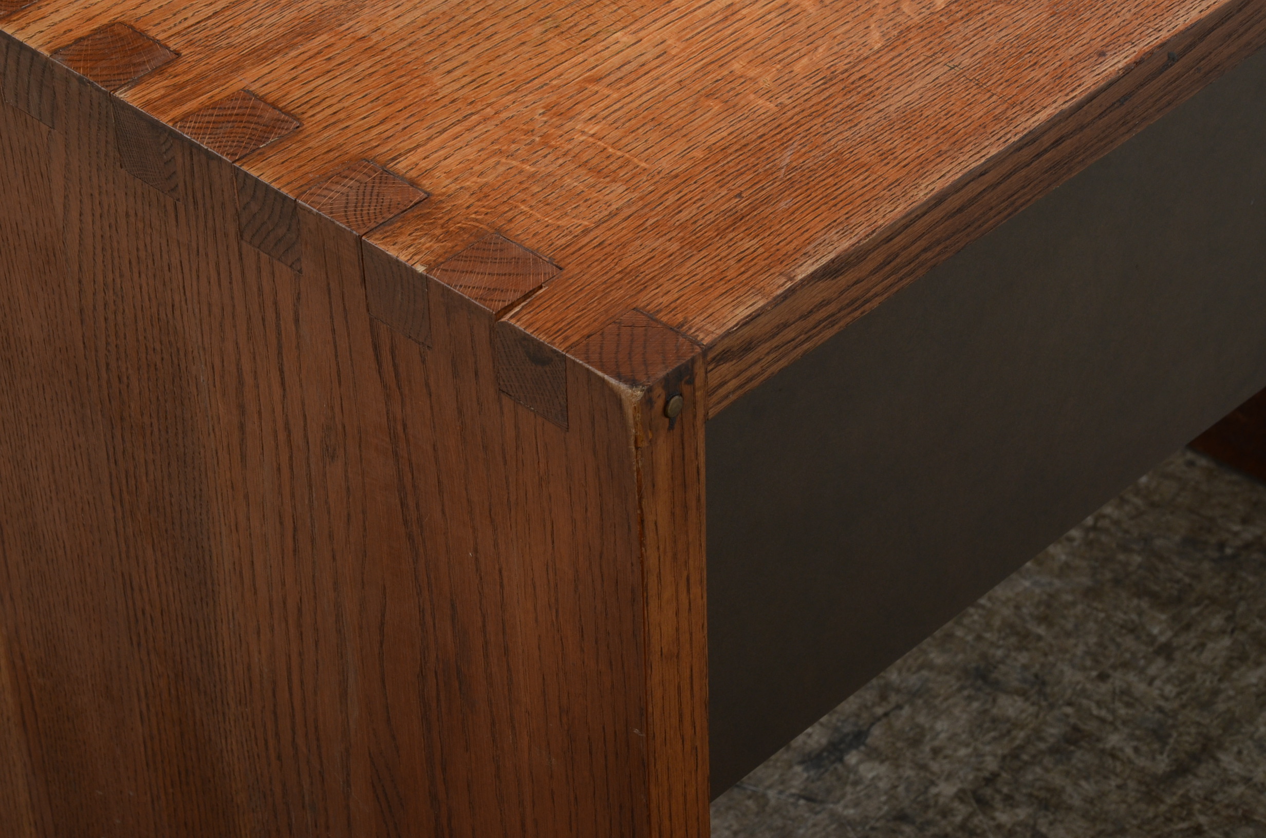 Wood Waterfall Desk | EBTH