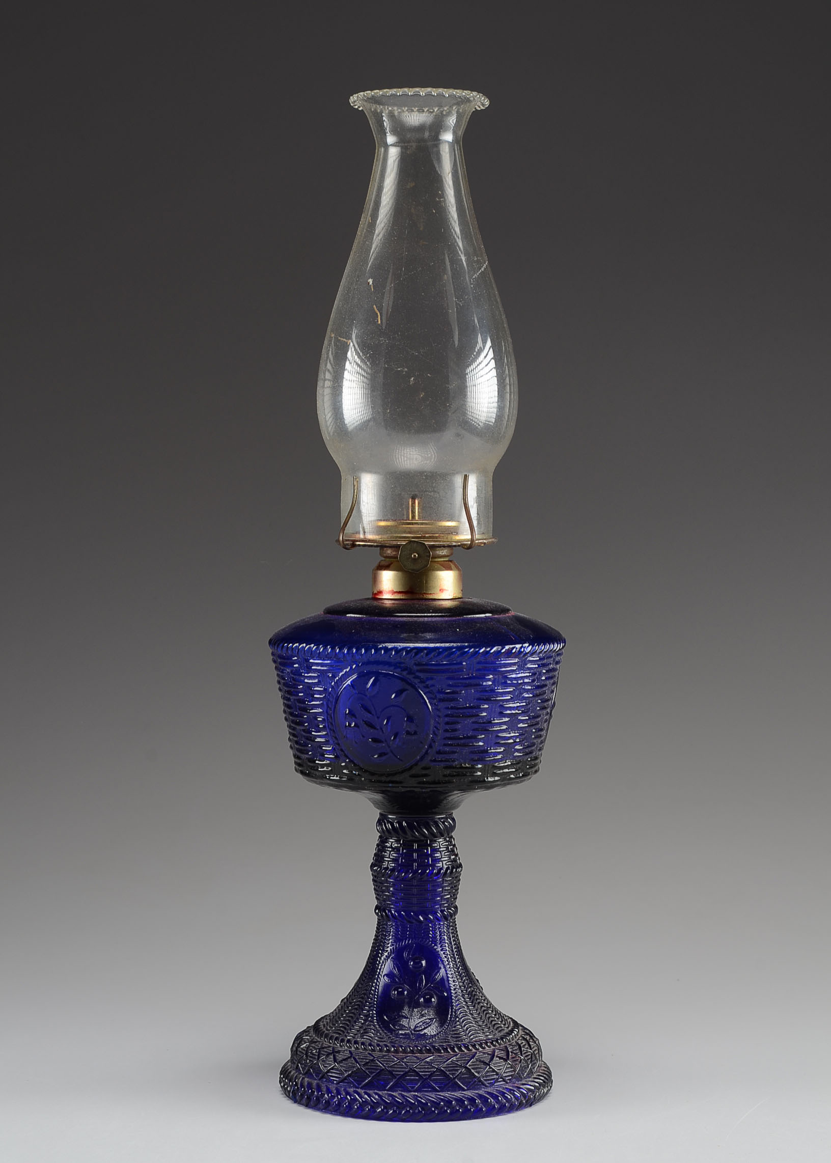 Cobalt Blue Oil Lamp | EBTH