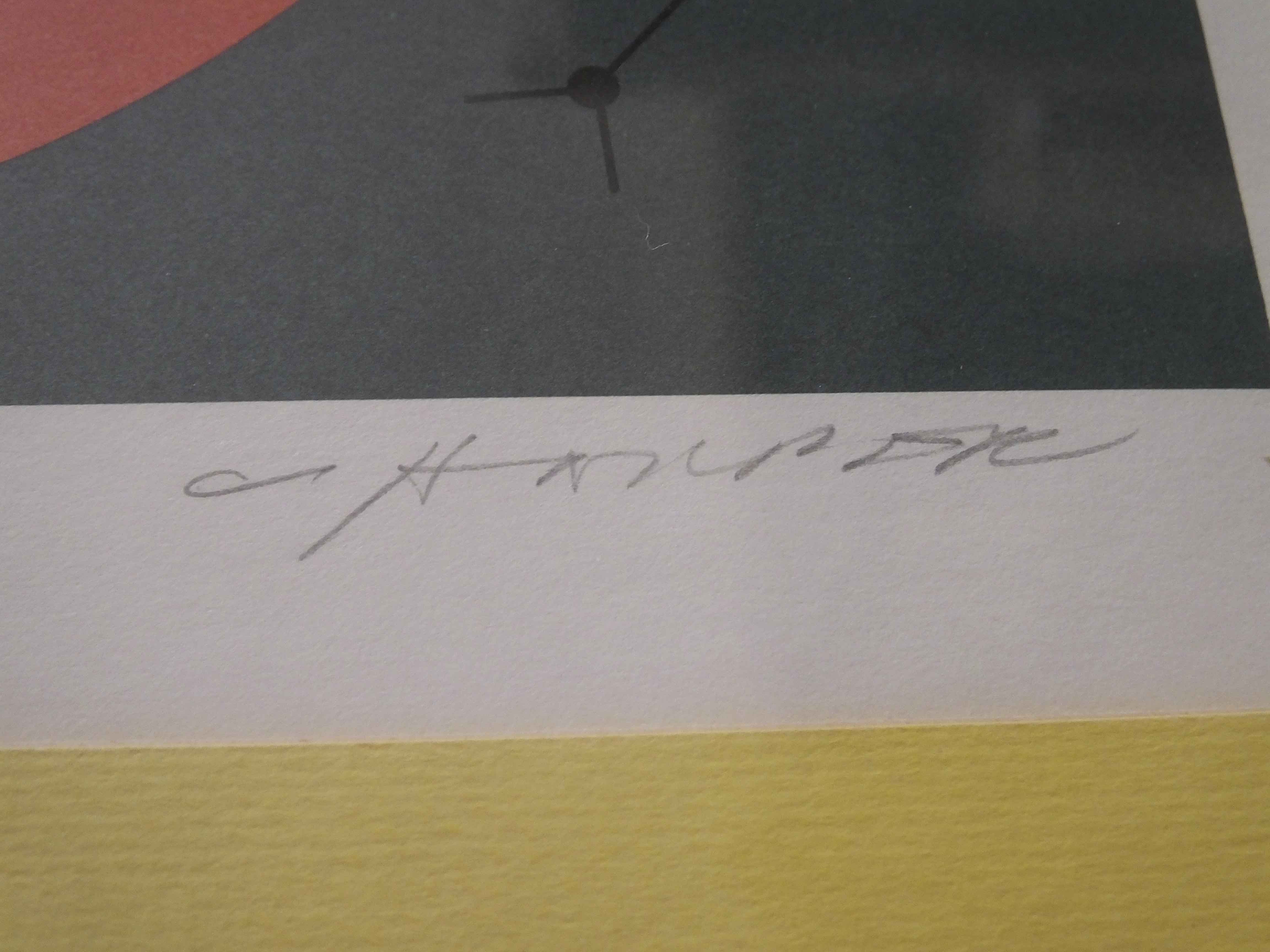 Signed Charley Harper Ladybug Lithograph | EBTH