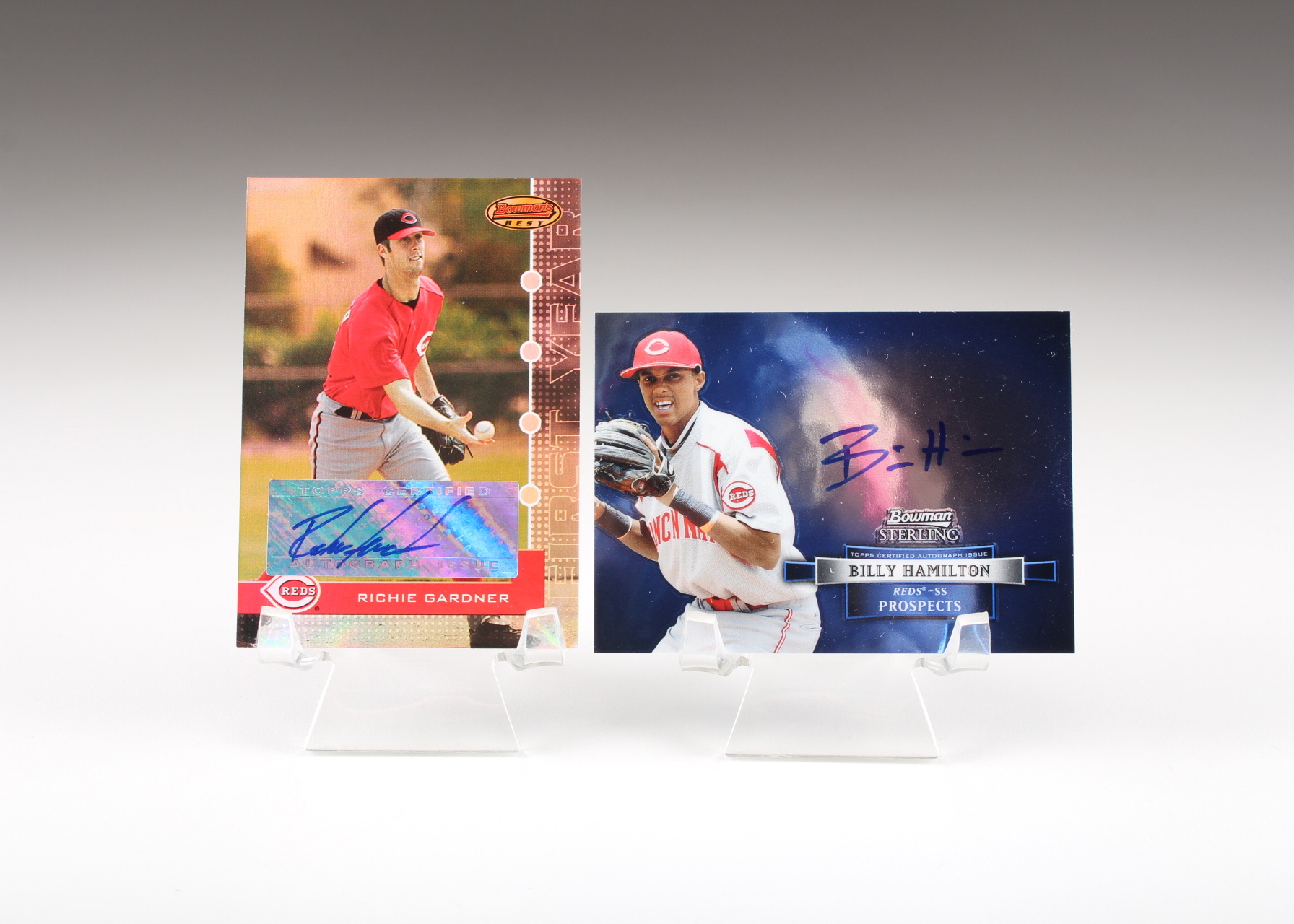 Billy Hamilton And Richie Gardner Certified Autograph Cards | EBTH