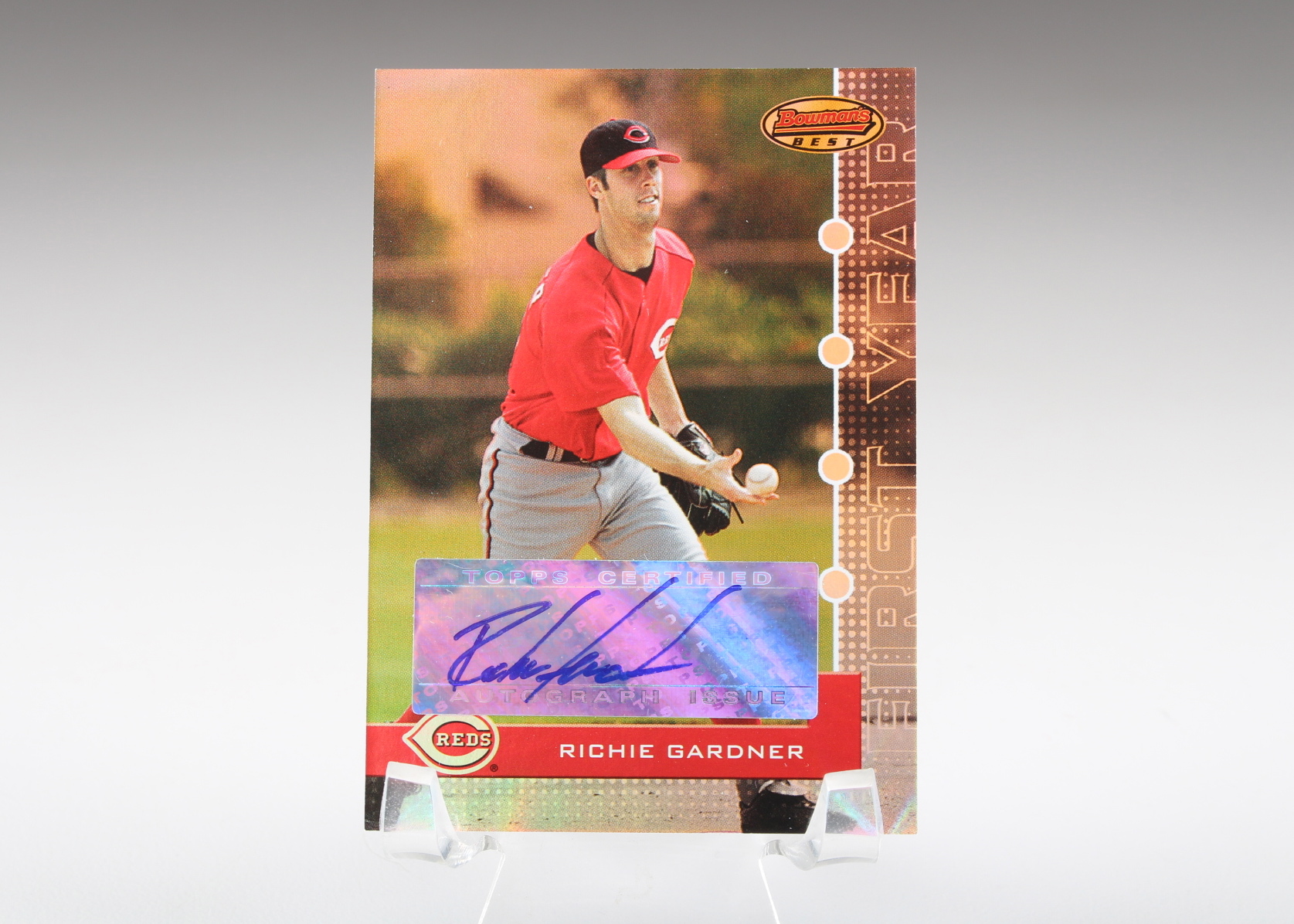Billy Hamilton And Richie Gardner Certified Autograph Cards | EBTH