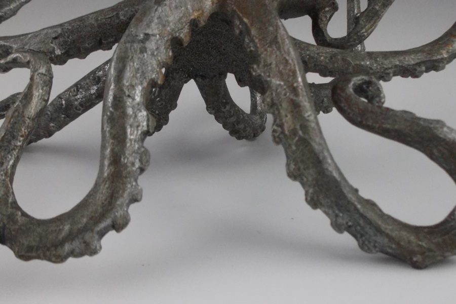 Cast Iron Octopus Figurine | EBTH