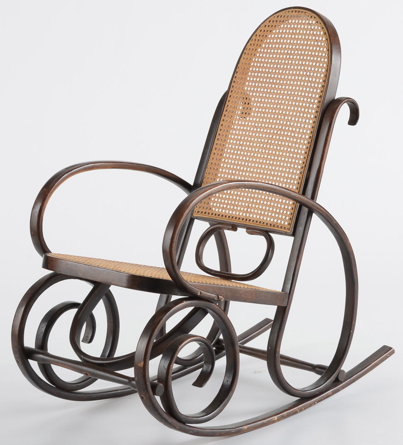 Bent Wood Rocking Chair | EBTH