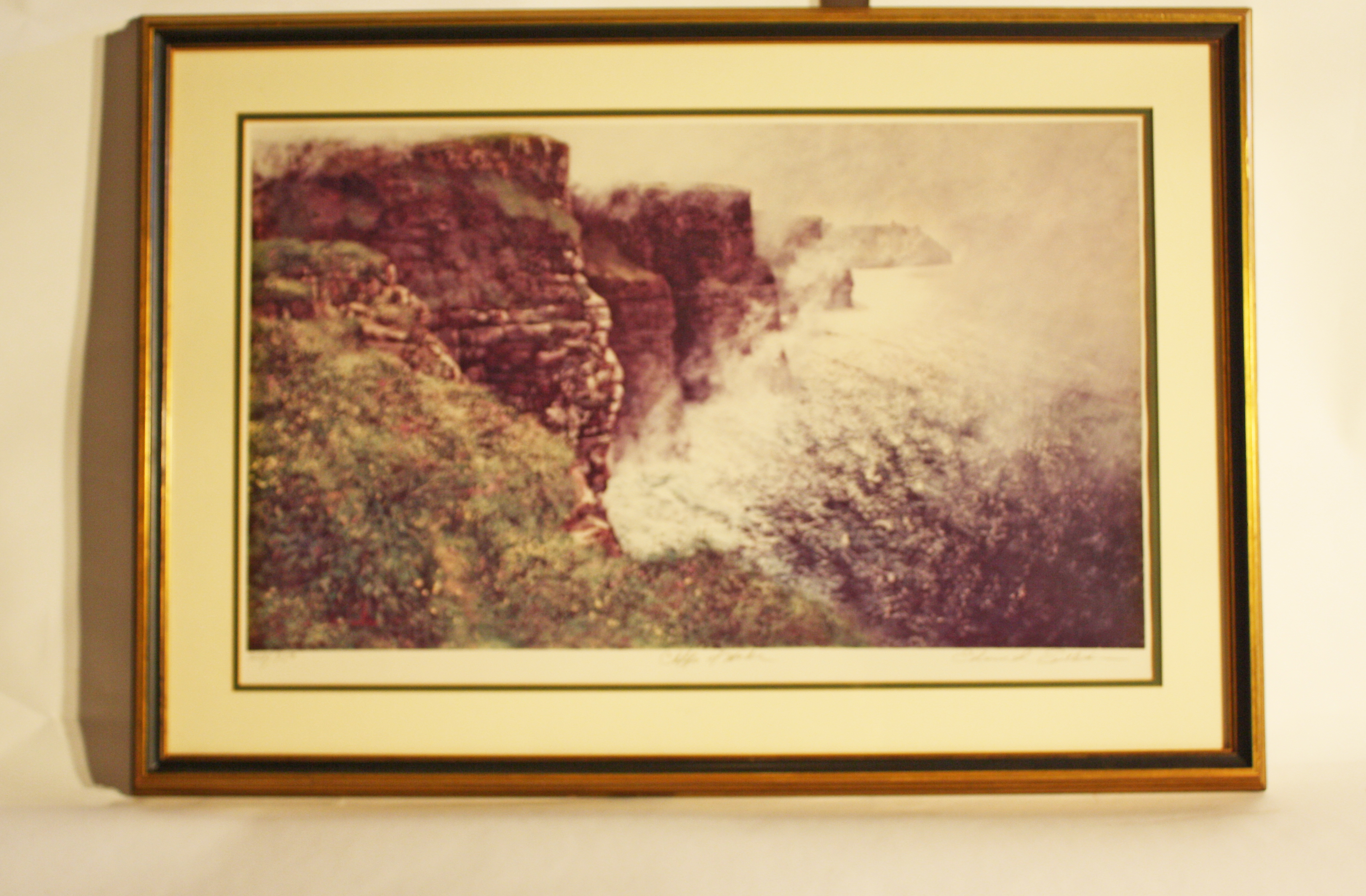 "Cliffs of Moher" Lithograph by Edmund Sullivan | EBTH