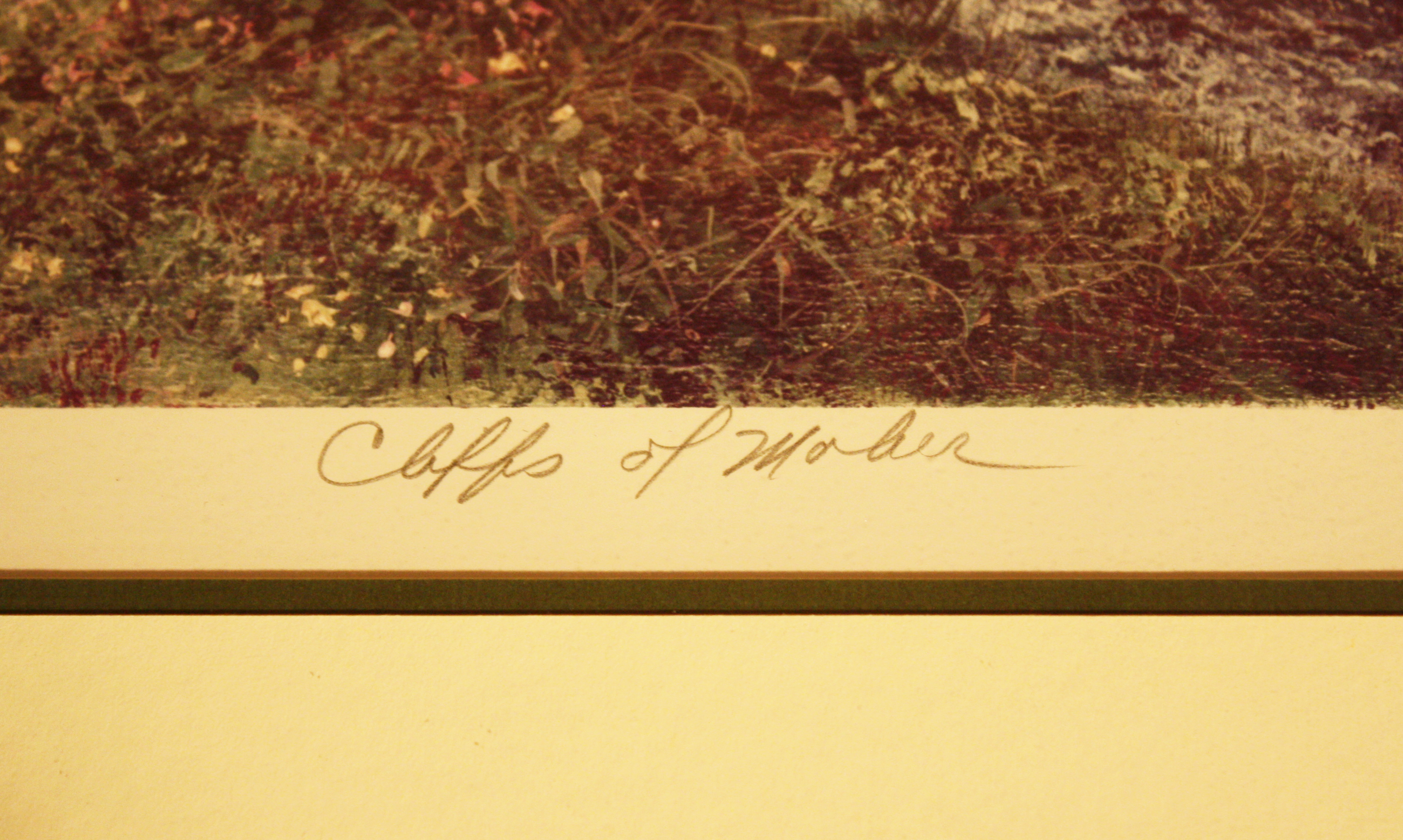 "Cliffs of Moher" Lithograph by Edmund Sullivan | EBTH
