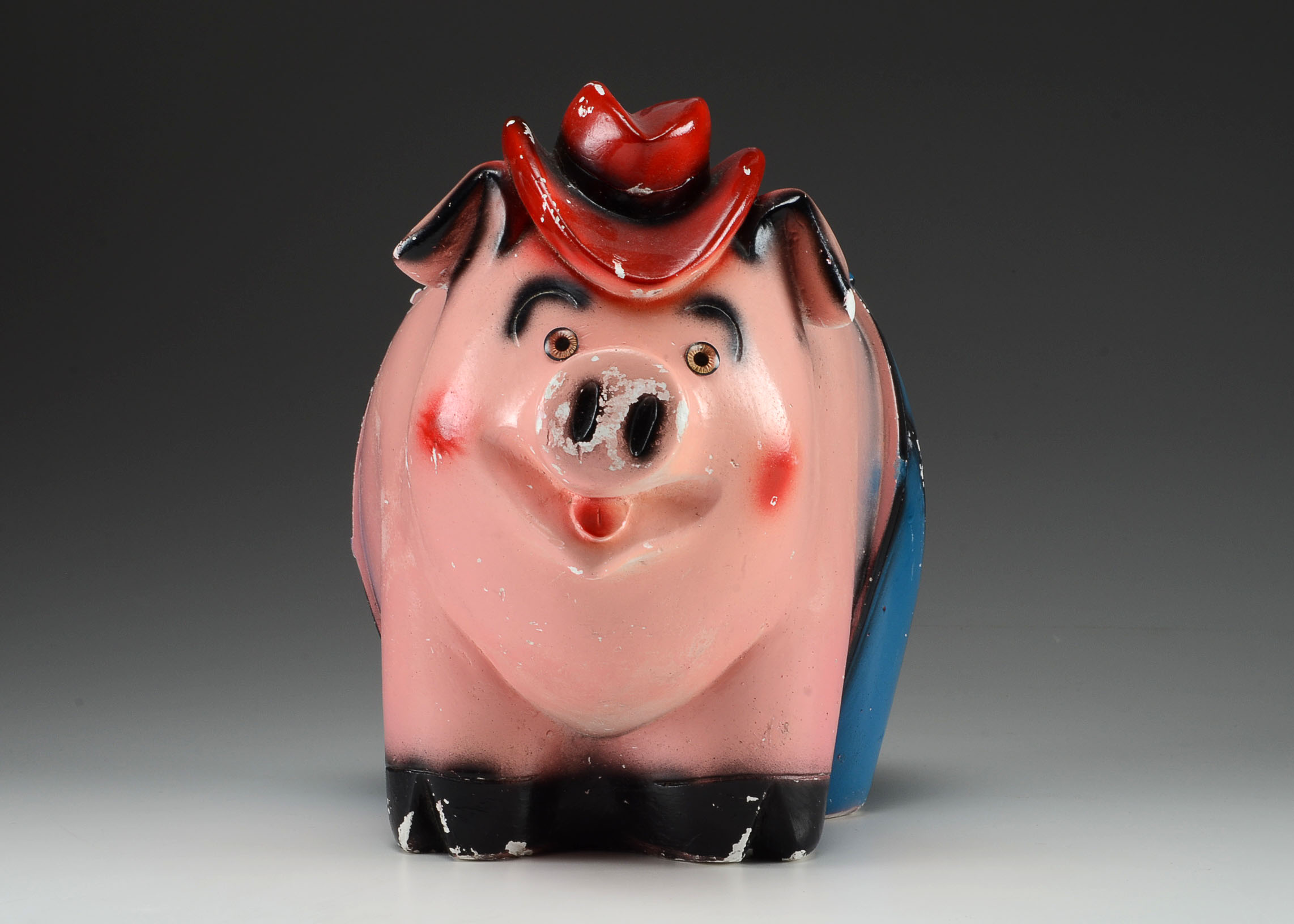 Large Ceramic Pig Figurine | EBTH
