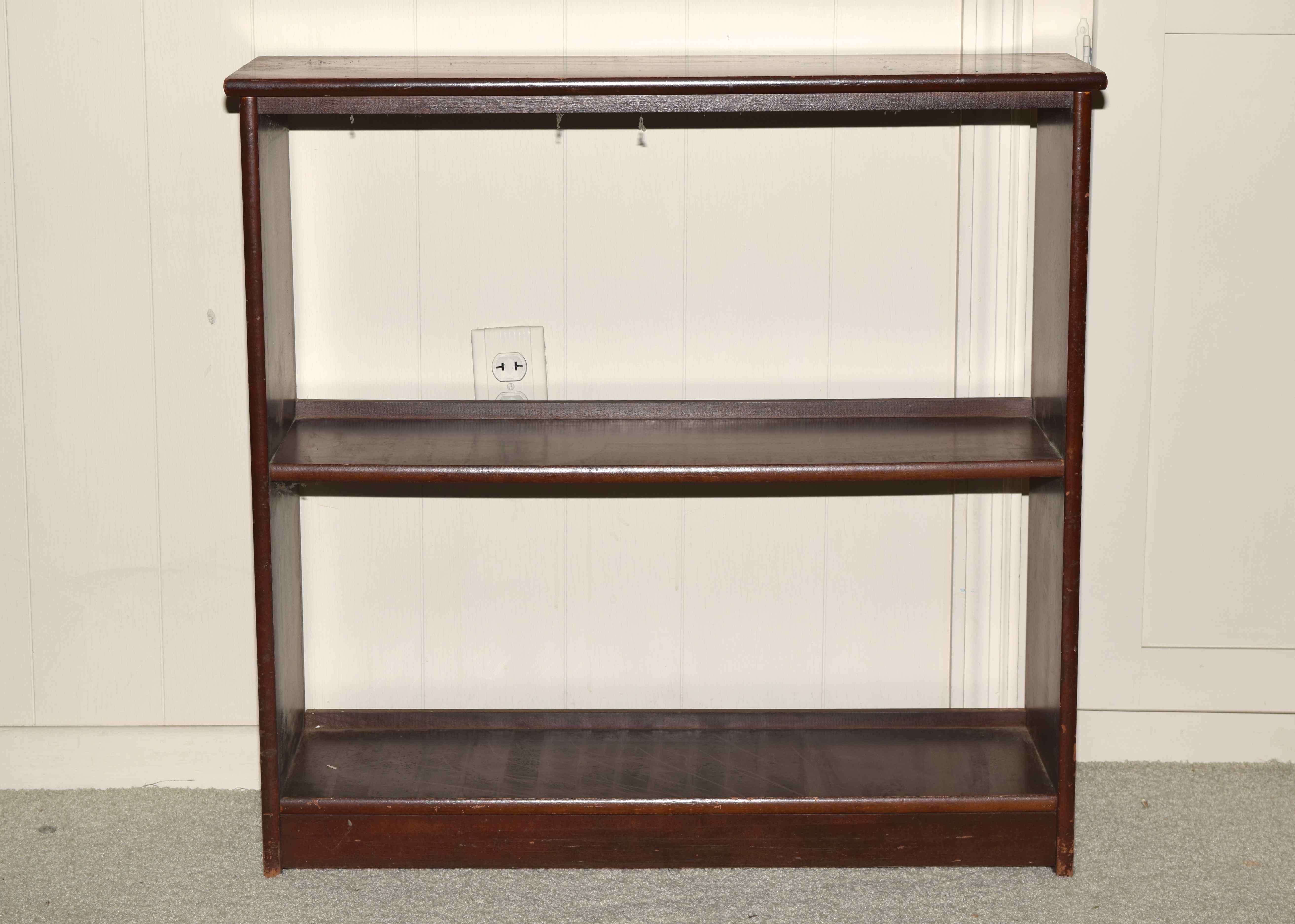 Dark Wood Bookshelf | EBTH