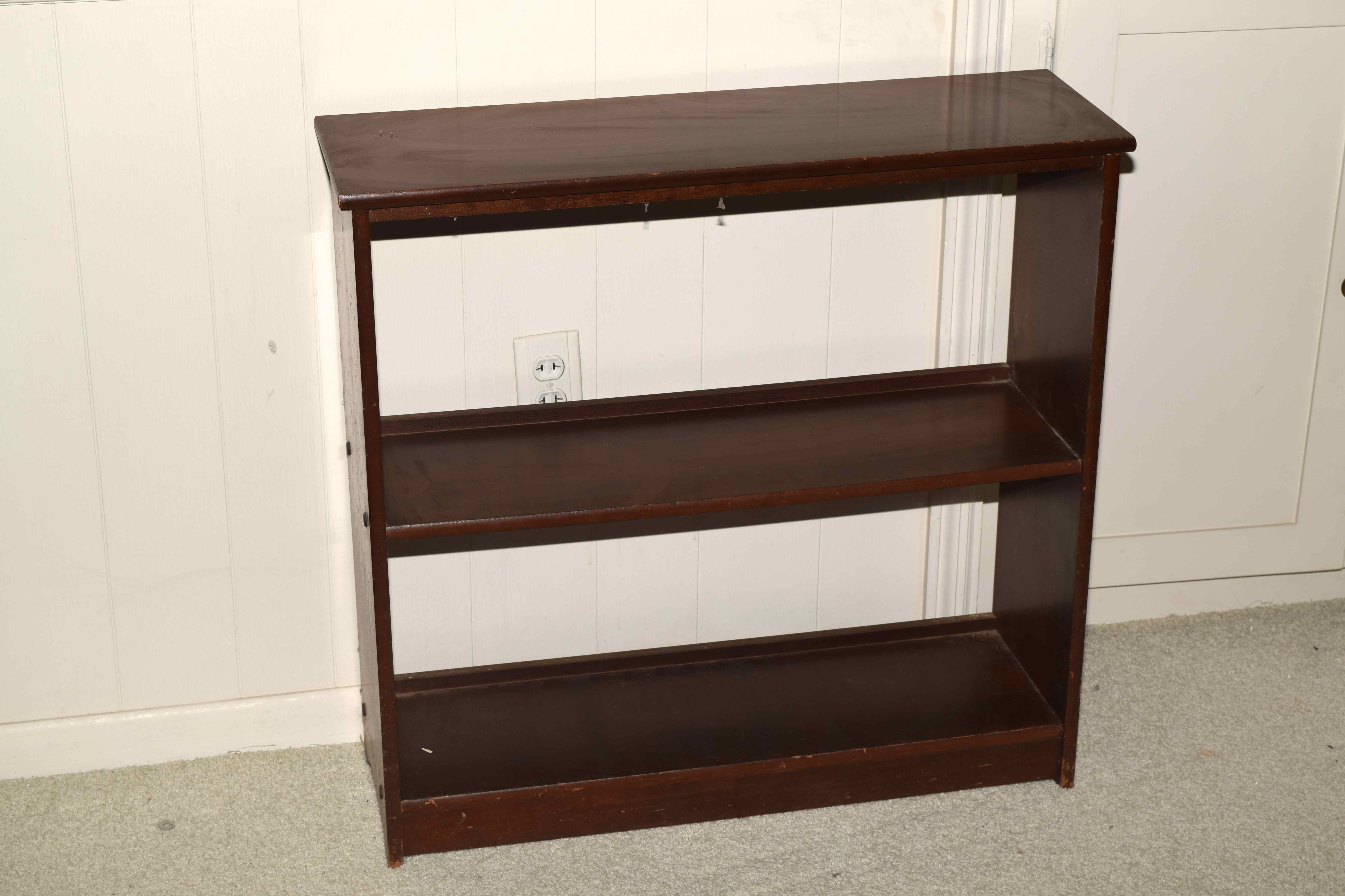 Dark Wood Bookshelf | EBTH