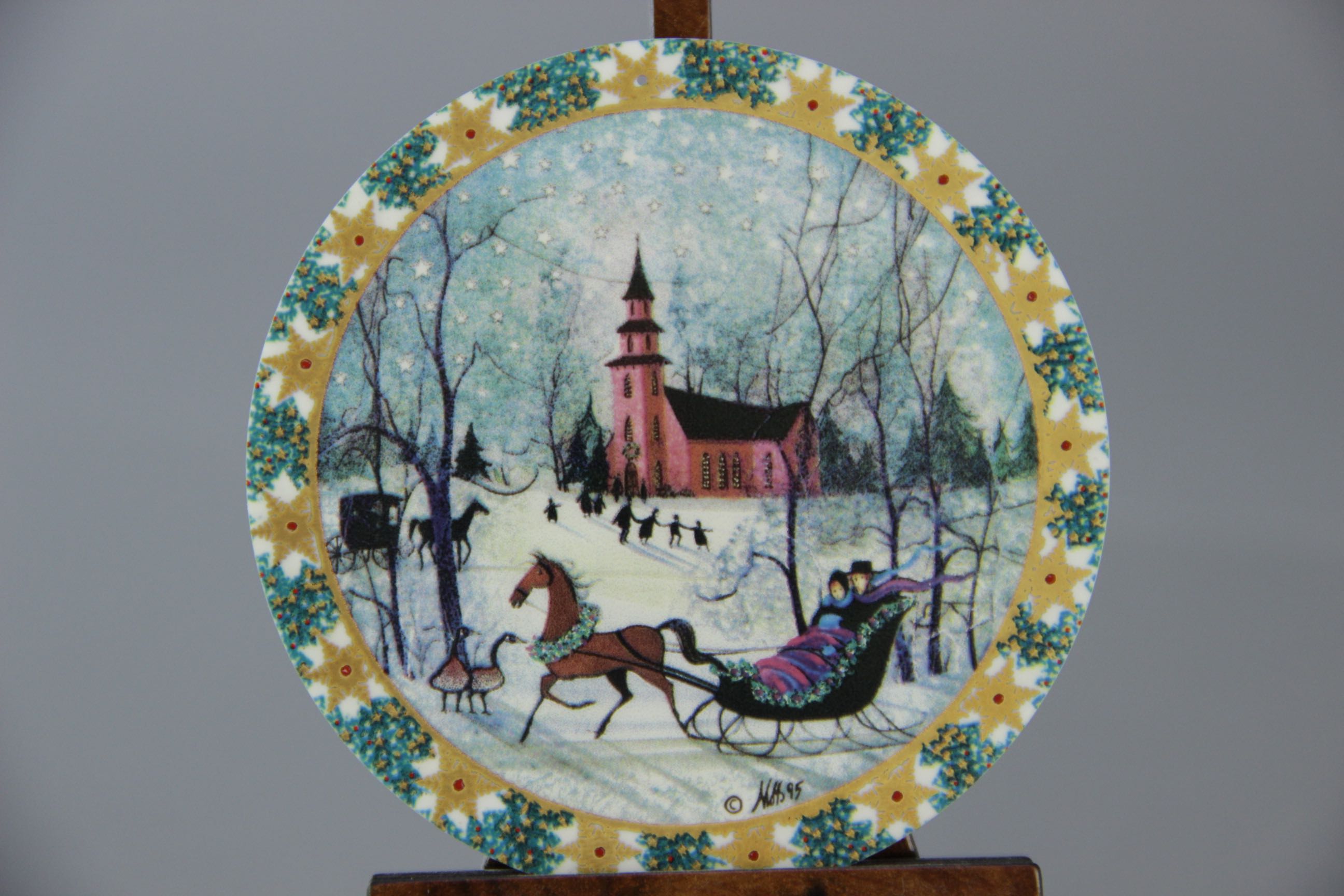 Three Anna Perenna Porcelain Collector's Plates by P. B. Moss | EBTH