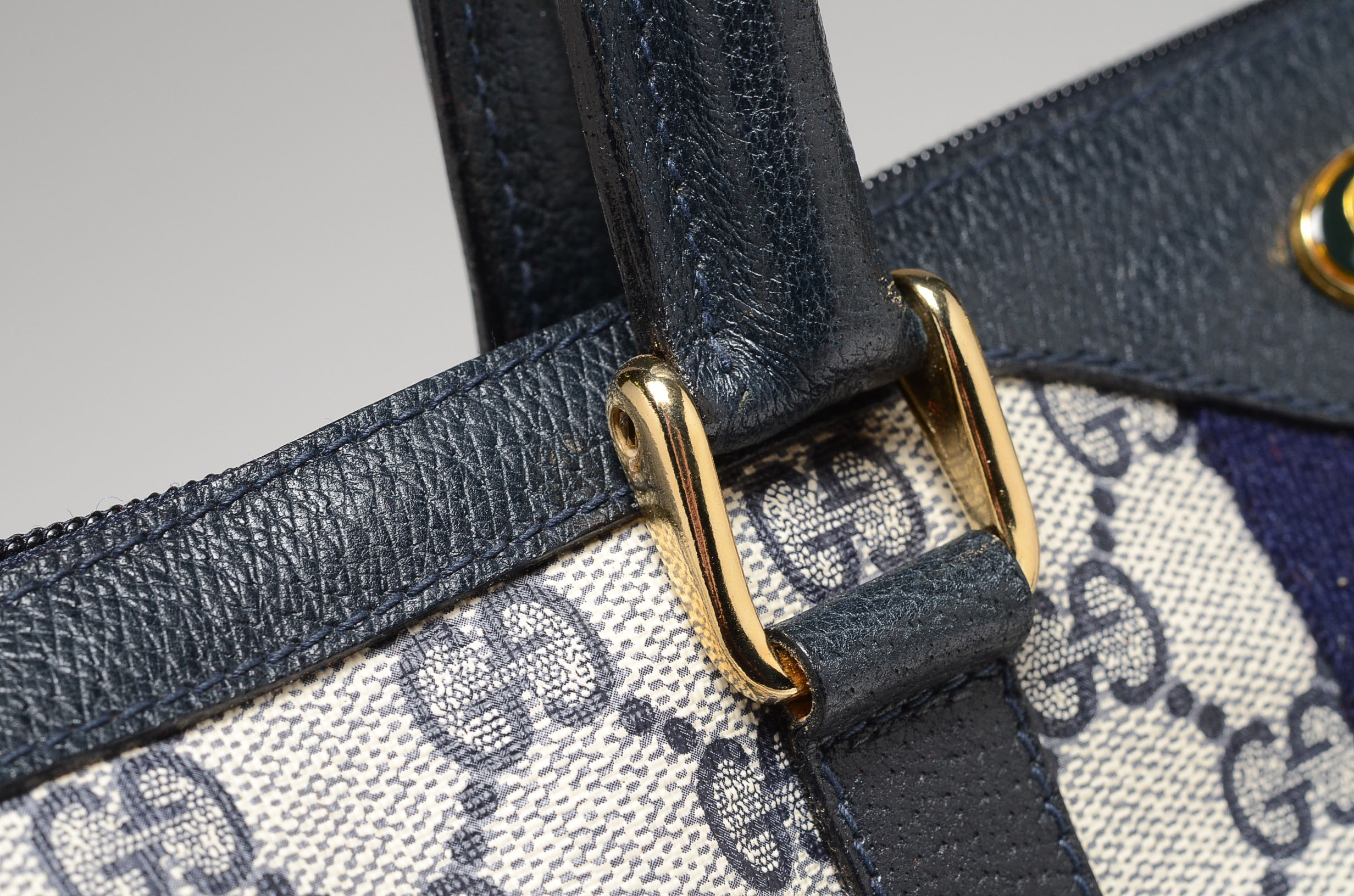 Gucci Accessory Collection Monogram Canvas Boston Handbag | EBTH