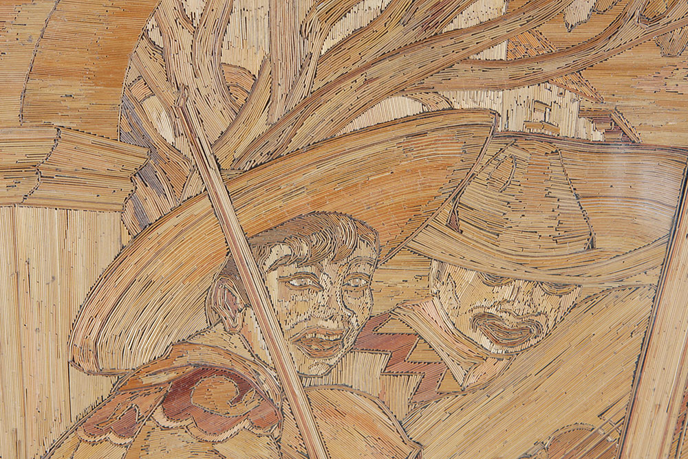 Straw Collage | EBTH