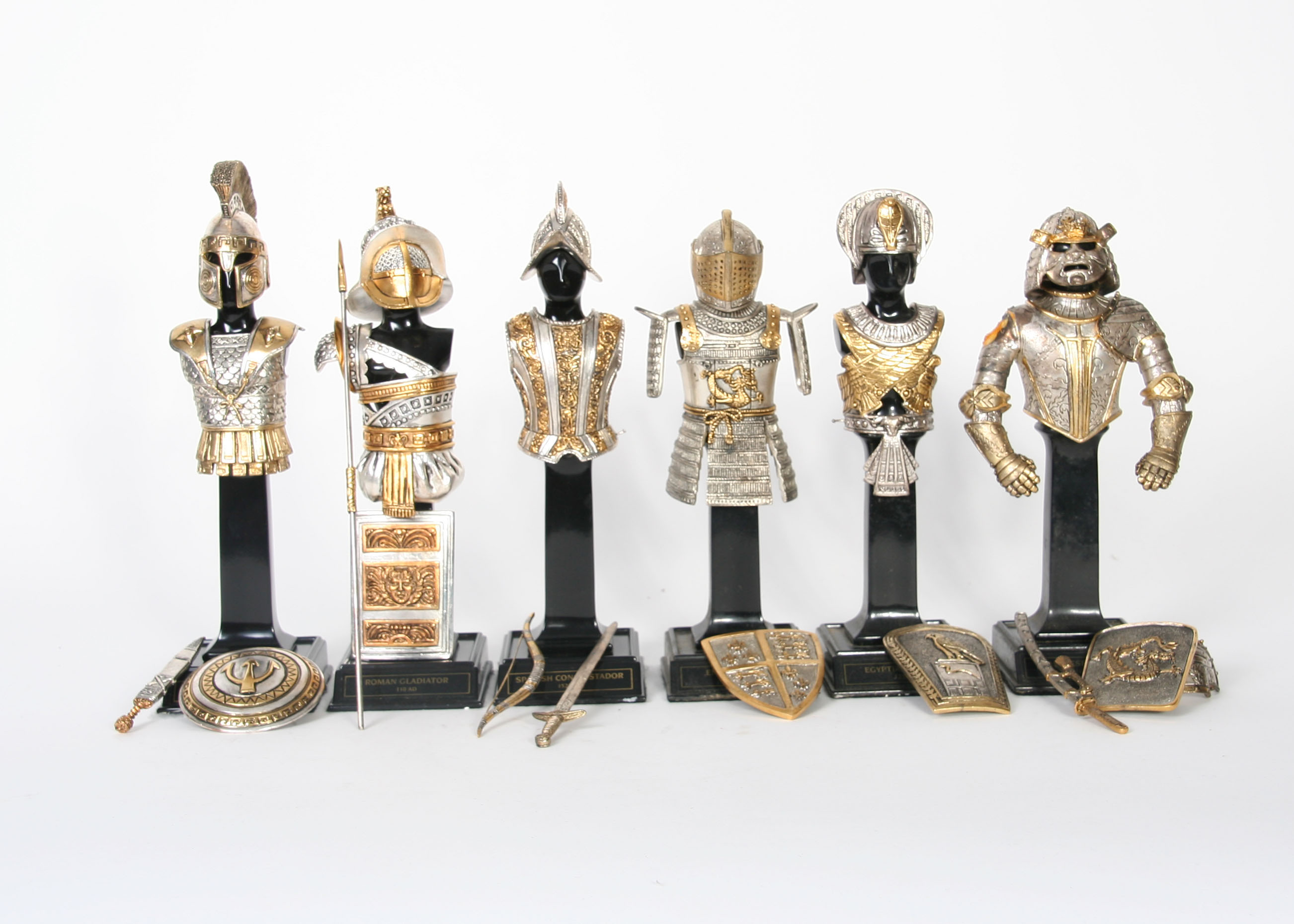 Franklin Mint "Mini Armor Knights" Set | EBTH