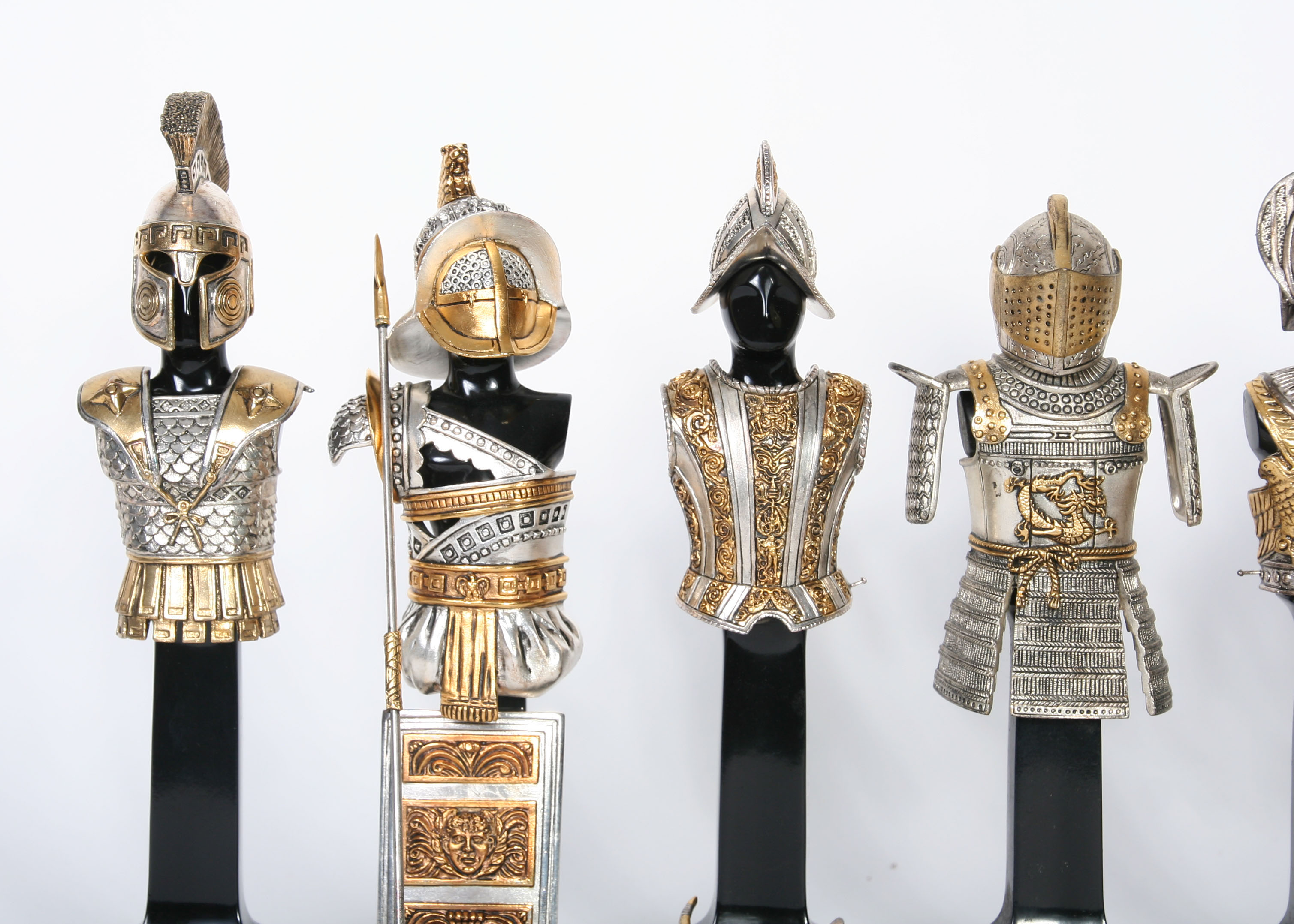 Franklin Mint "Mini Armor Knights" Set | EBTH