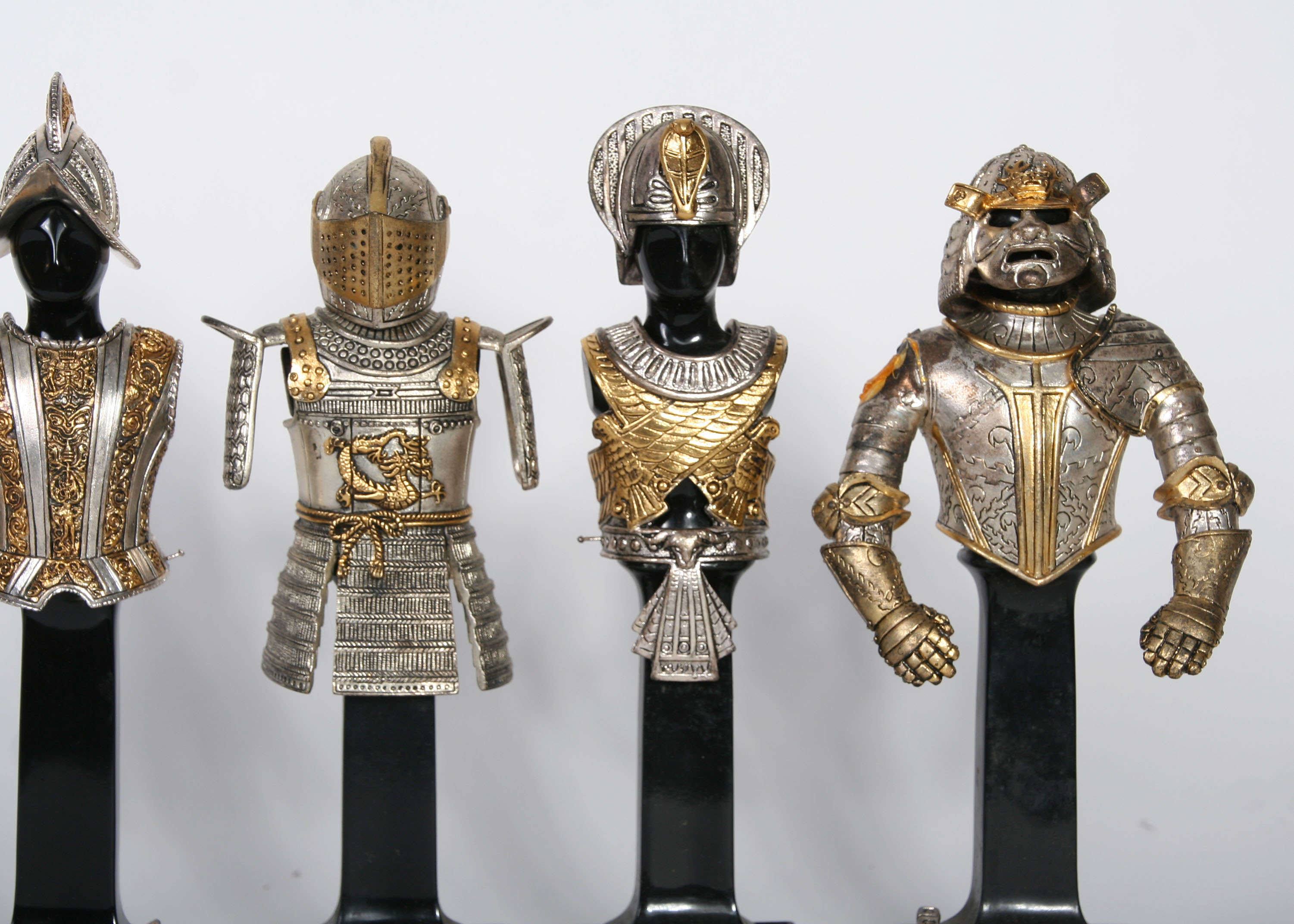 Franklin Mint "Mini Armor Knights" Set | EBTH