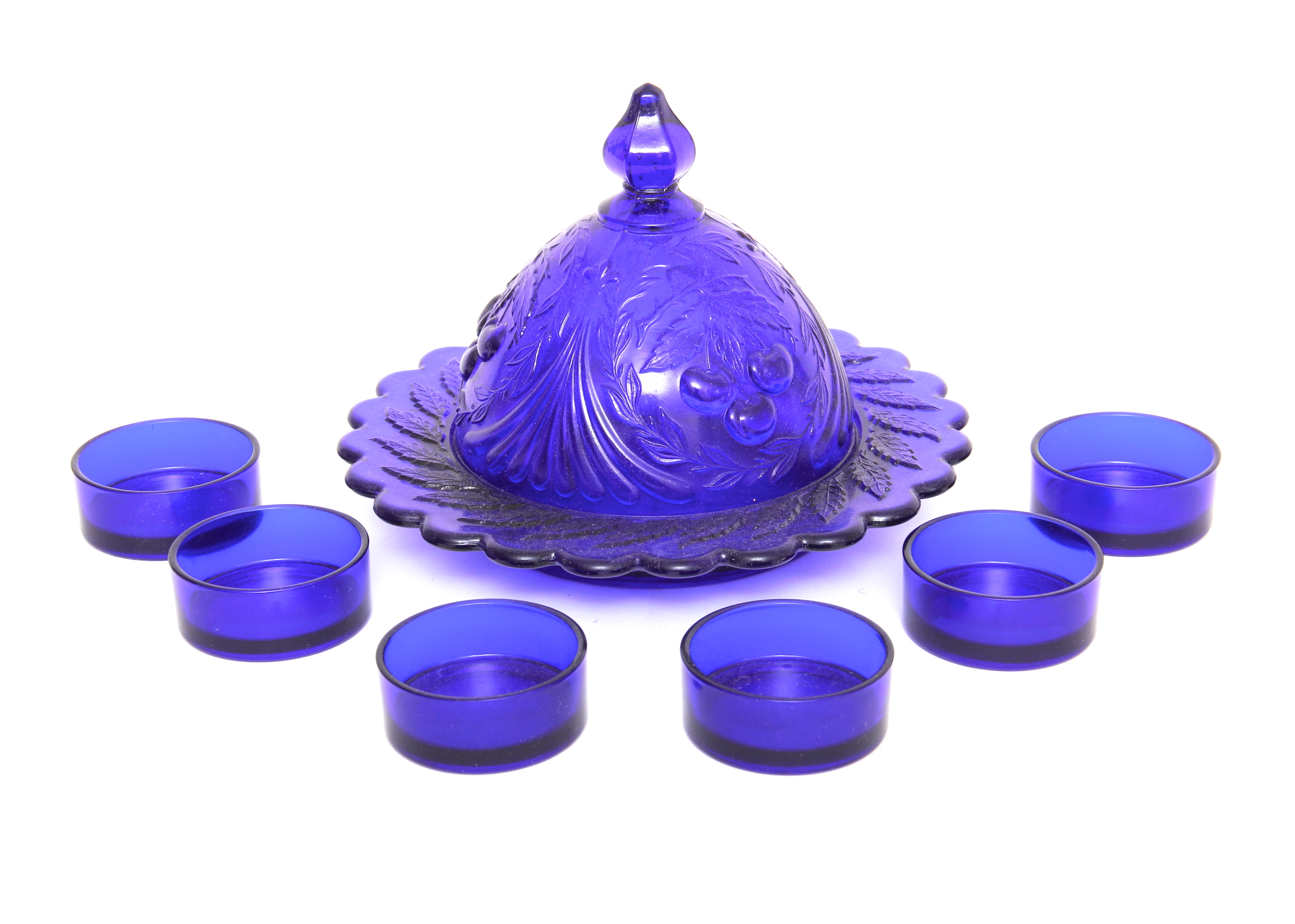 Cobalt Blue Glassware Set | EBTH